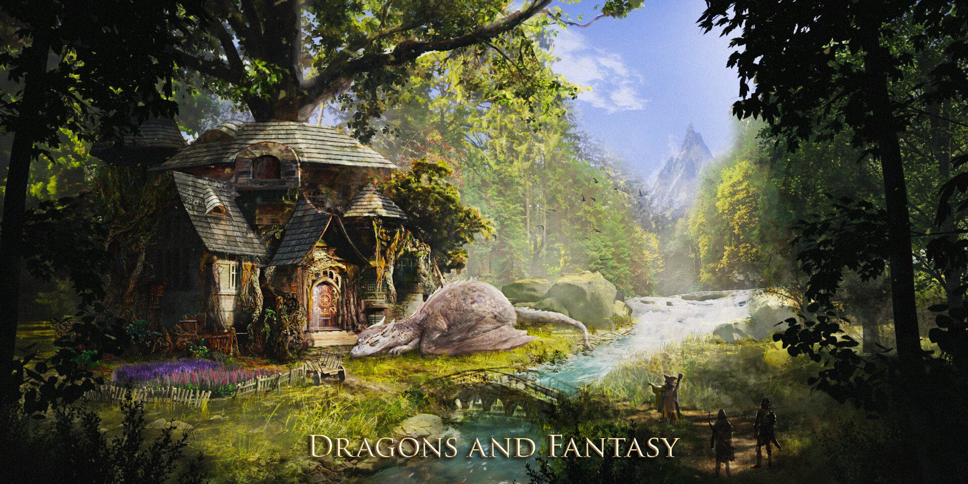 ArtStation - Hidden Manor of the Archmage