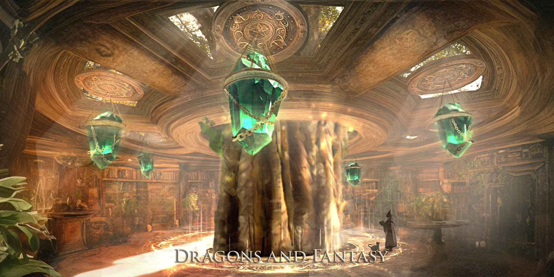 ArtStation - Hidden Manor of the Archmage (Interior)