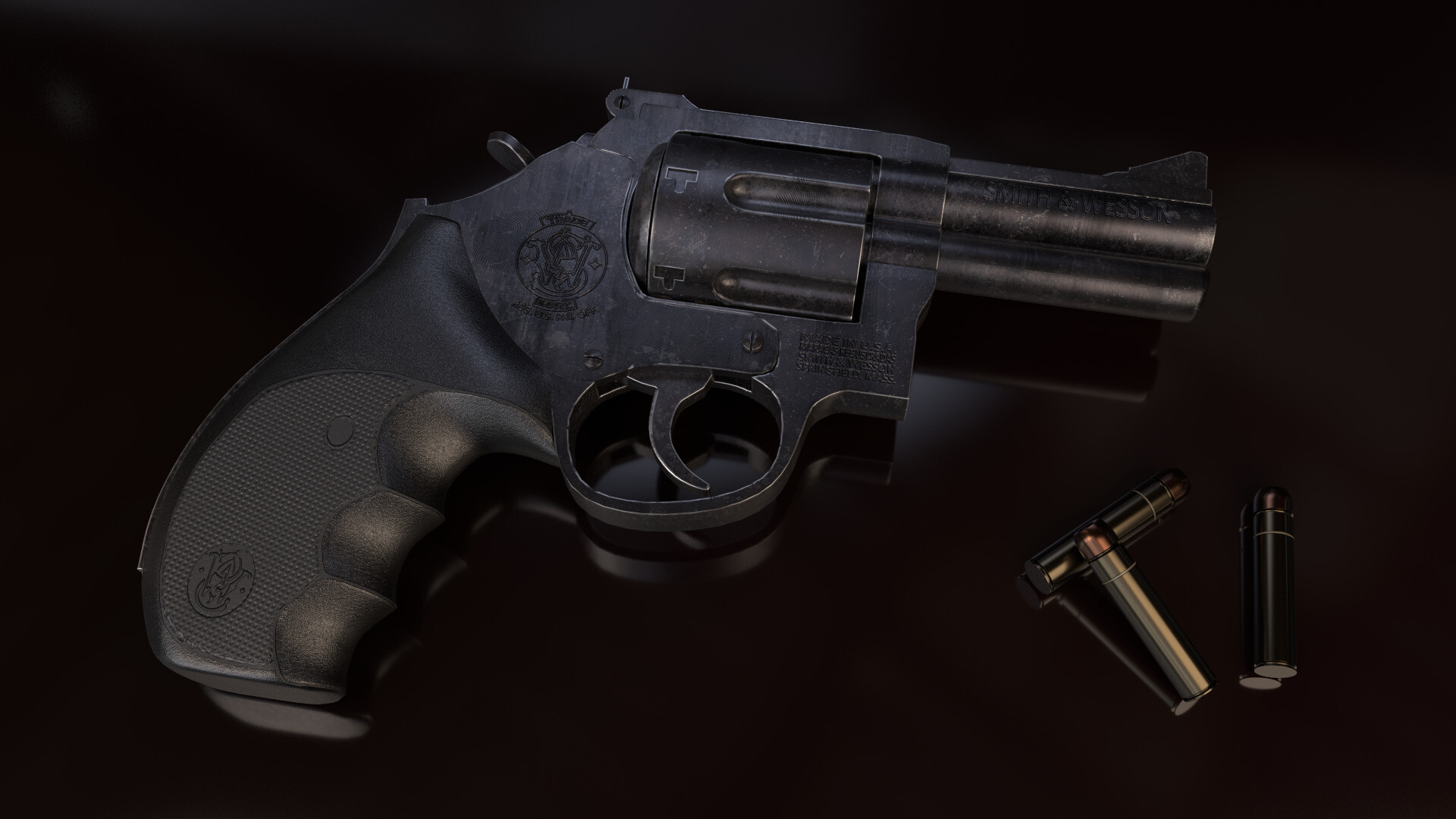 ArtStation - Smith & Wesson 686