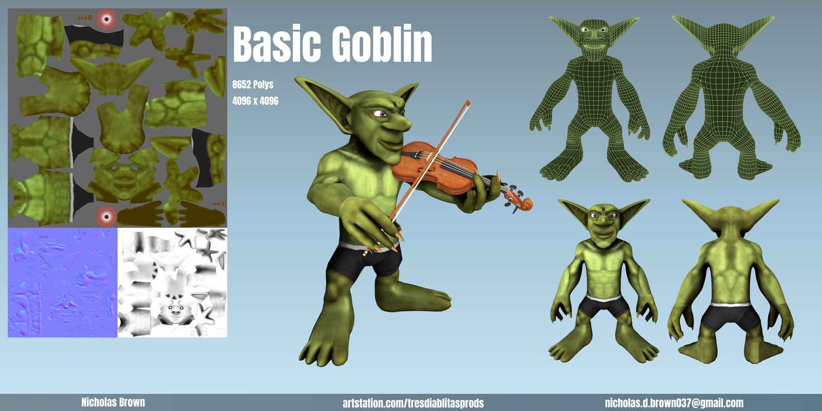 Nick Brown - Basic Goblin Model