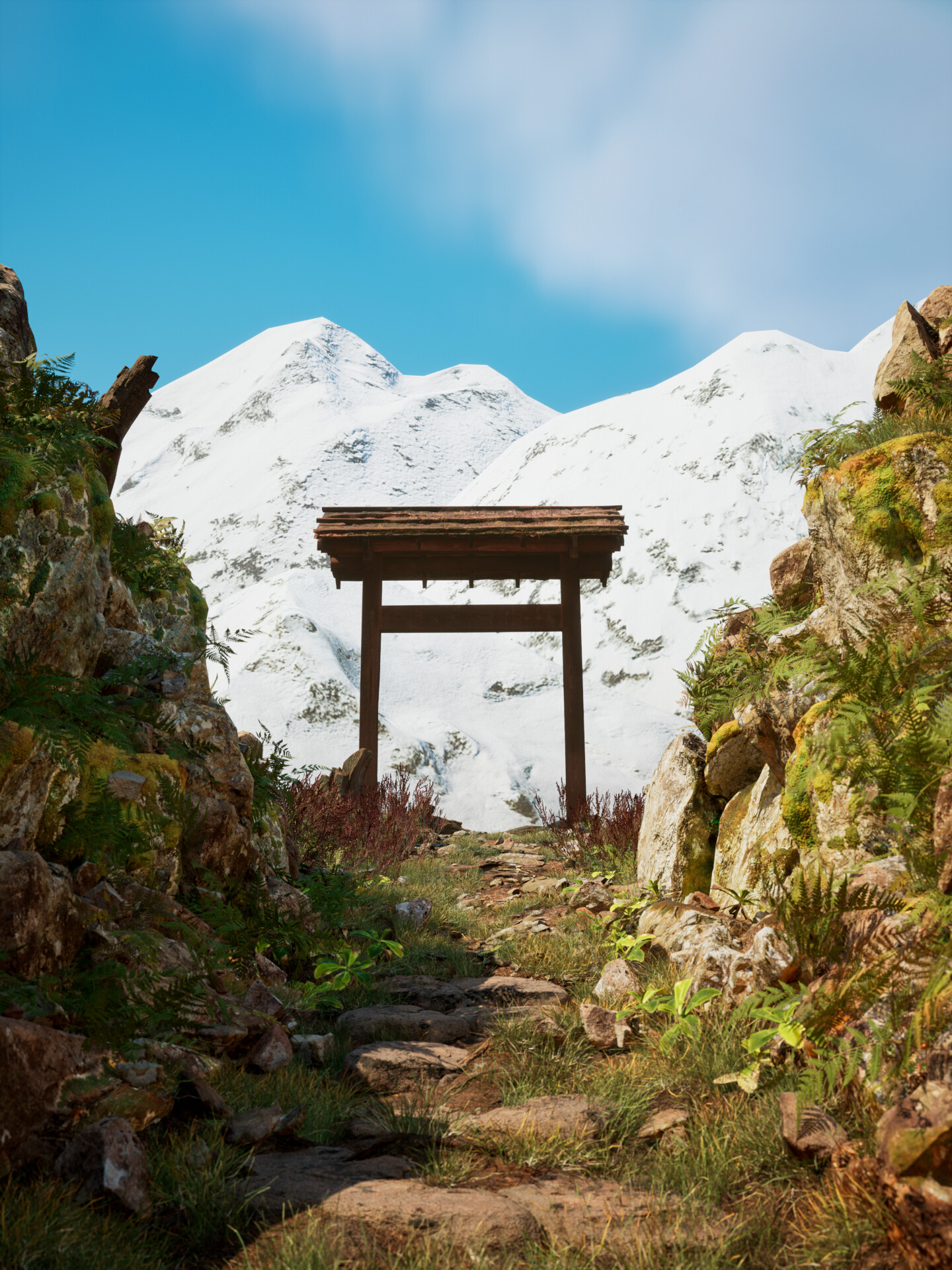 ArtStation - Mountain Path