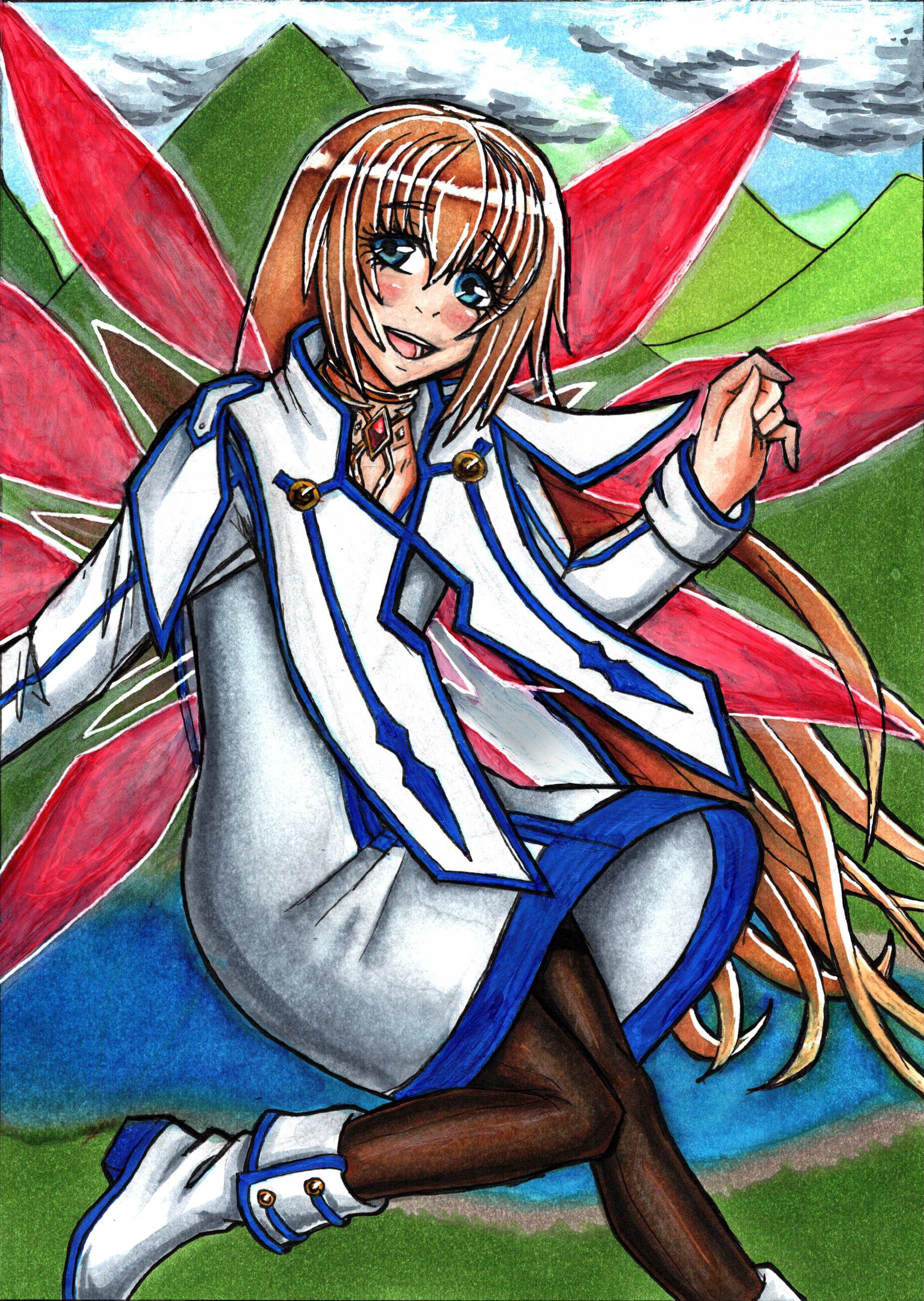 ArtStation - Colette Brunel: The Falling Angel