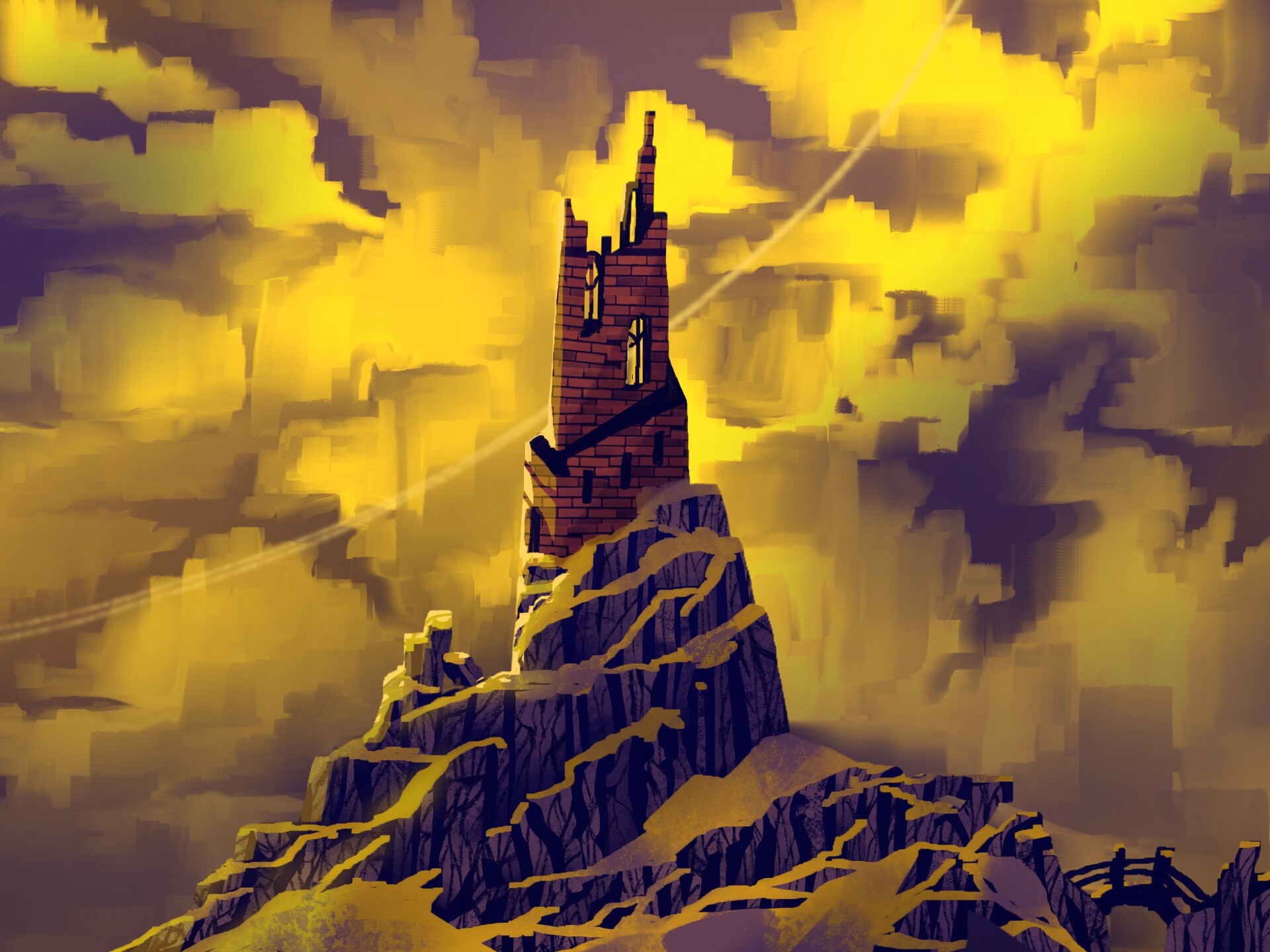 ArtStation - Ruined Tower