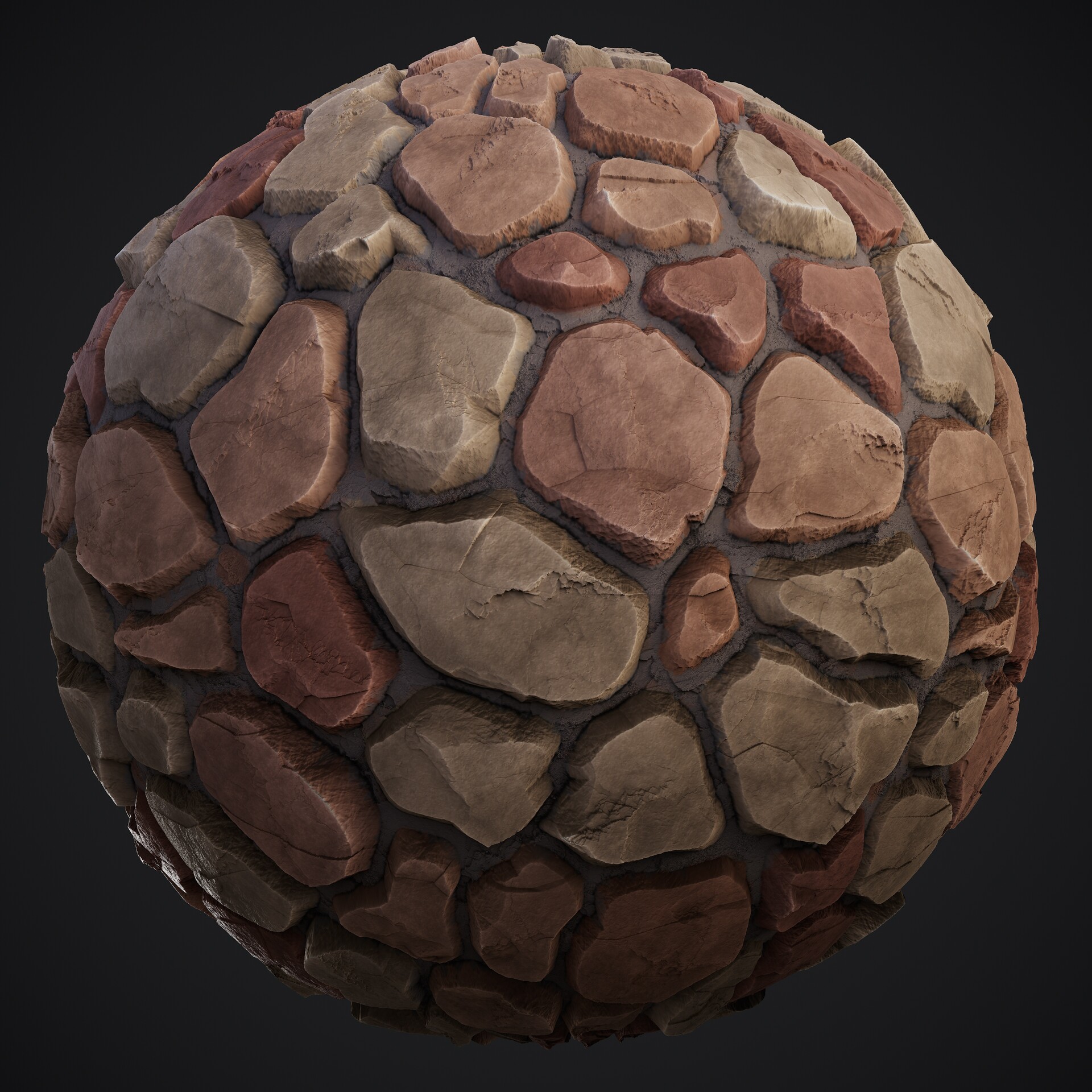ArtStation - Stone Chimney Material