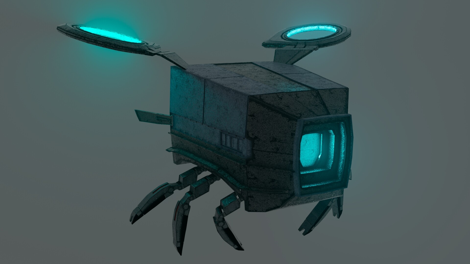 ArtStation - SciFi Drone