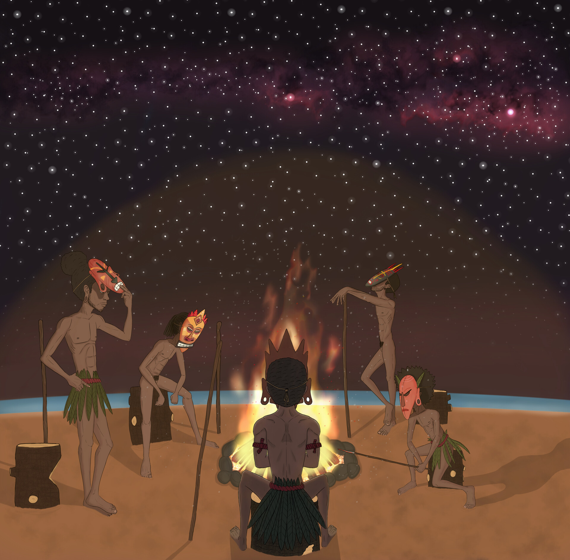 ArtStation - Chasing away