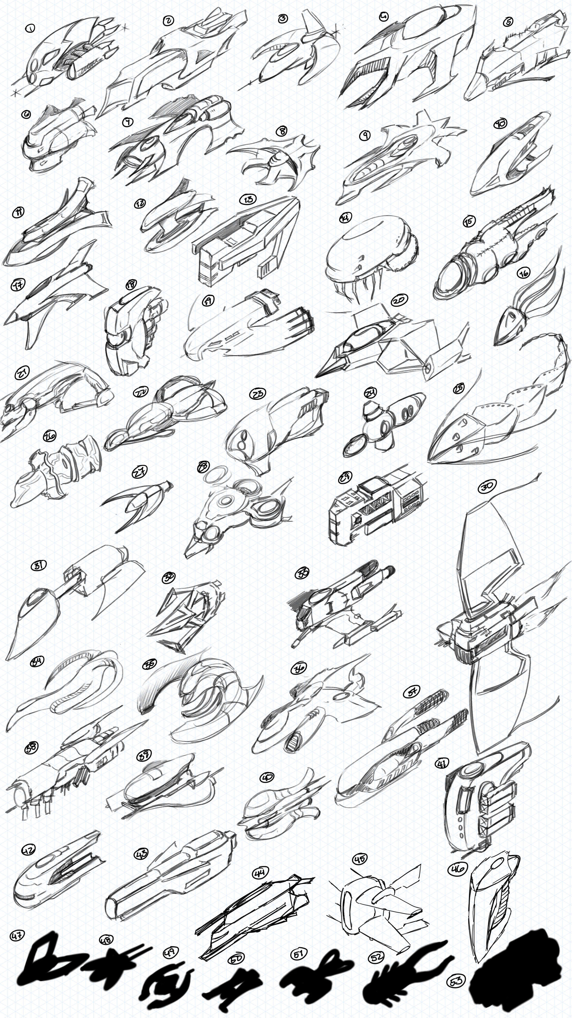 ArtStation - Space Ships