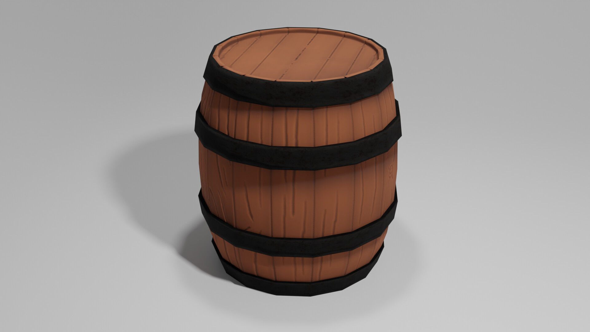 ArtStation - Game Ready Barrel