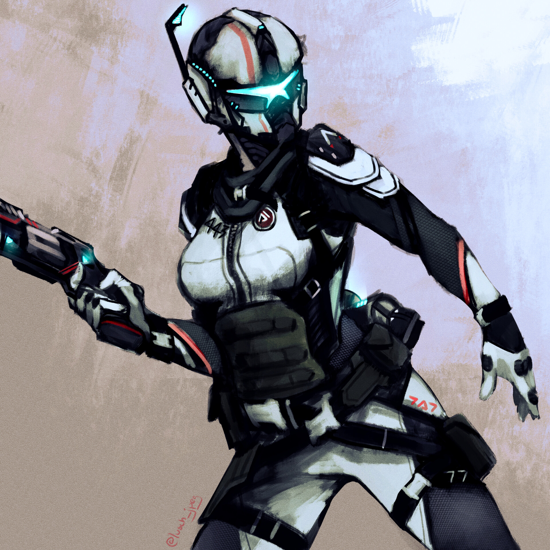 ArtStation - Titanfall Pilot