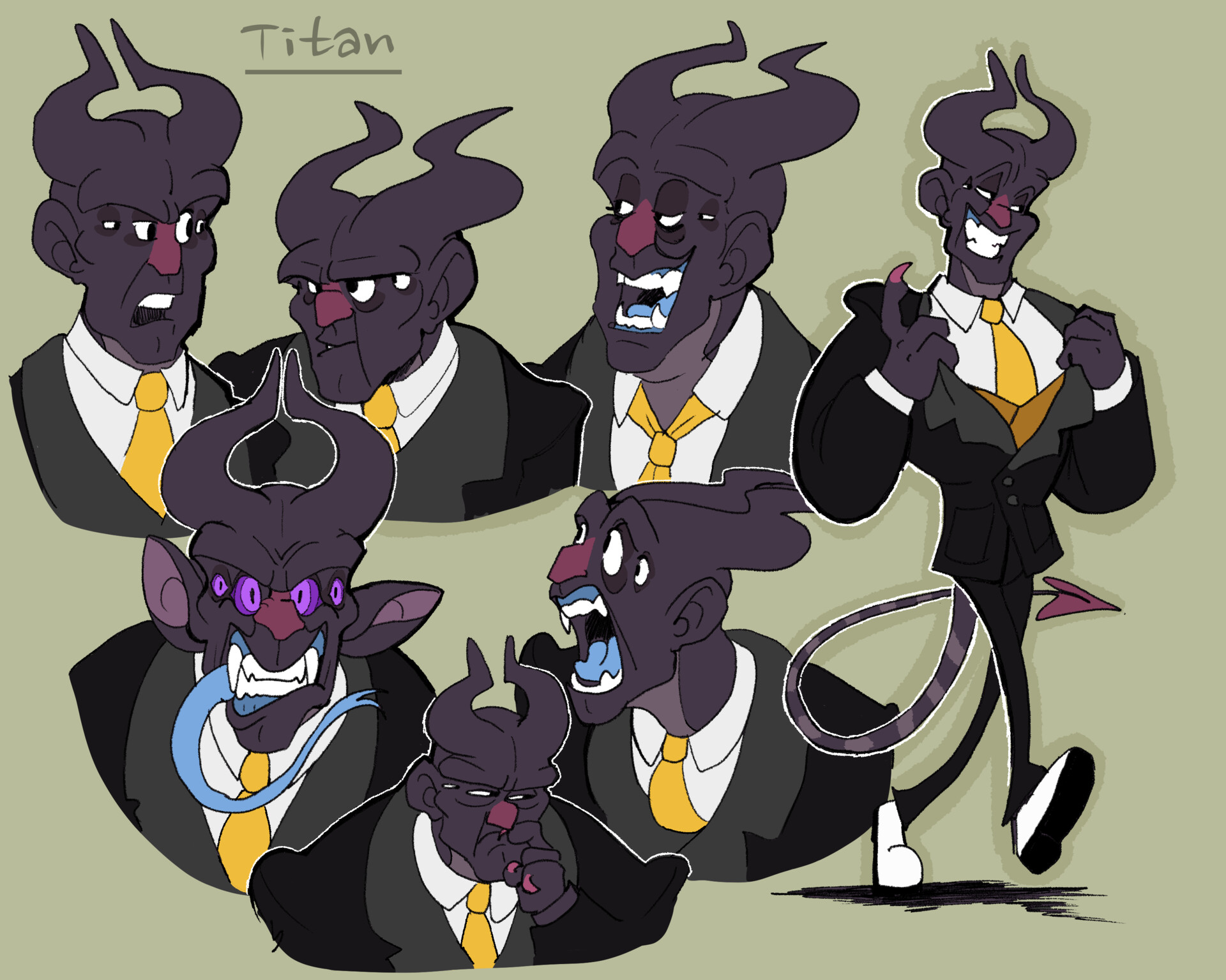 ArtStation - Titan Character Design