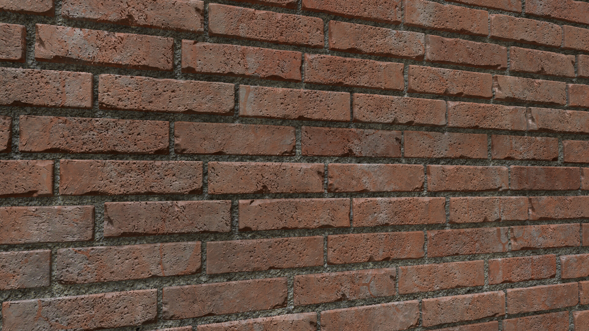 ArtStation - Brick wall material. Zbush/Substance designer.