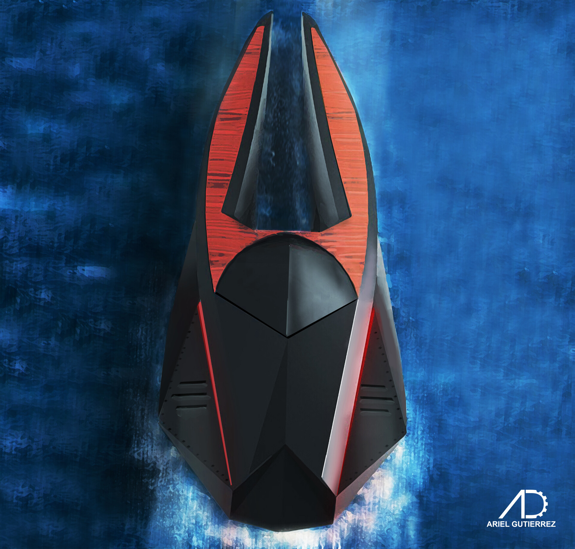 Ariel Gutierrez - Concept Luxury Speedboat