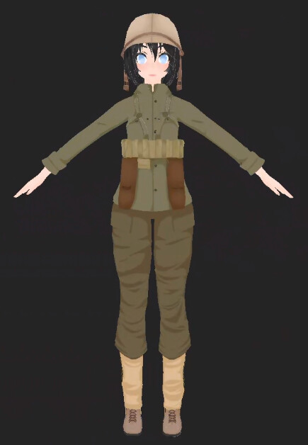 Eiry Trujillo - Army Girl