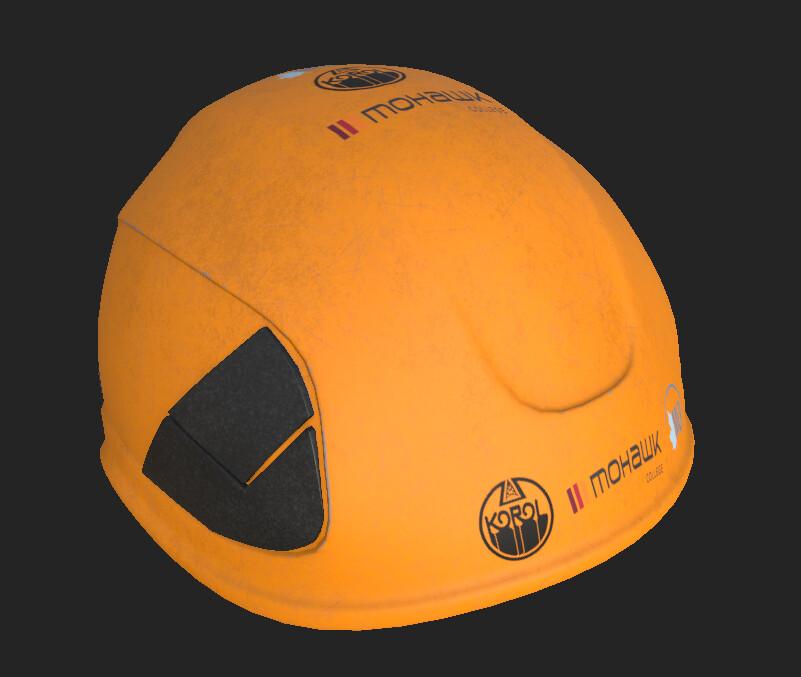 ArtStation - Helmet for climbing tower project