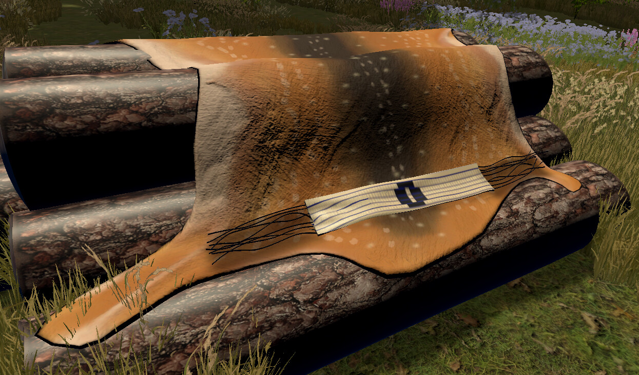 ArtStation - Deer skin for ohneganos project