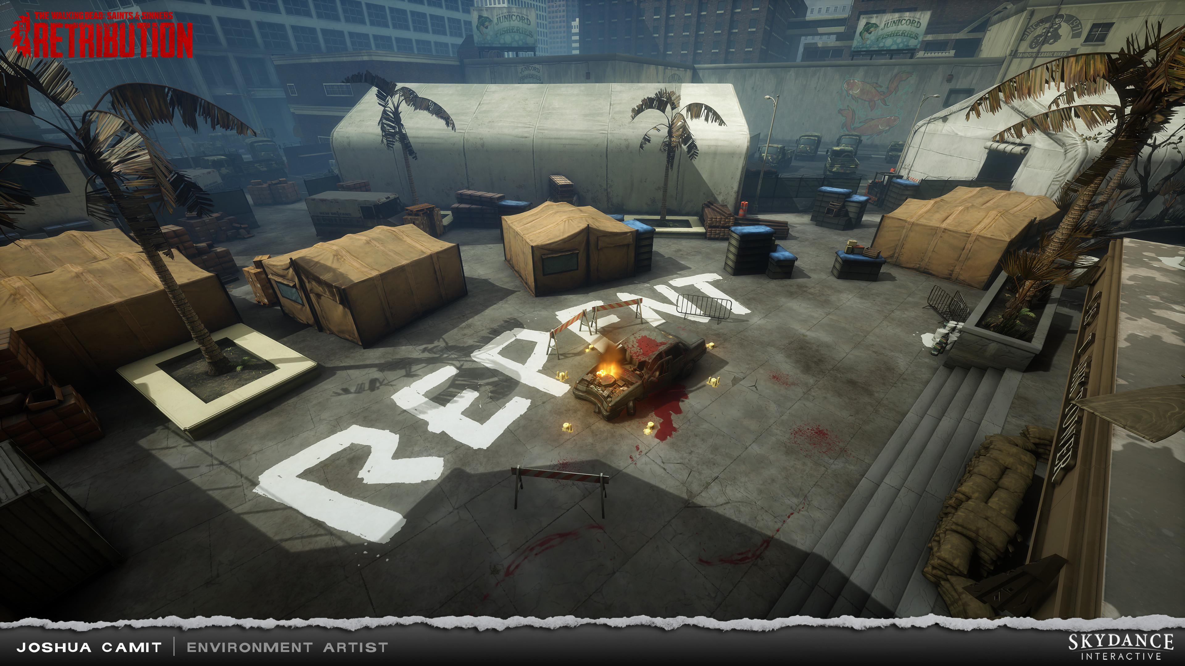 Joshua Camit - TWD: Saints and Sinners - Chapter 2: Retribution - Approach