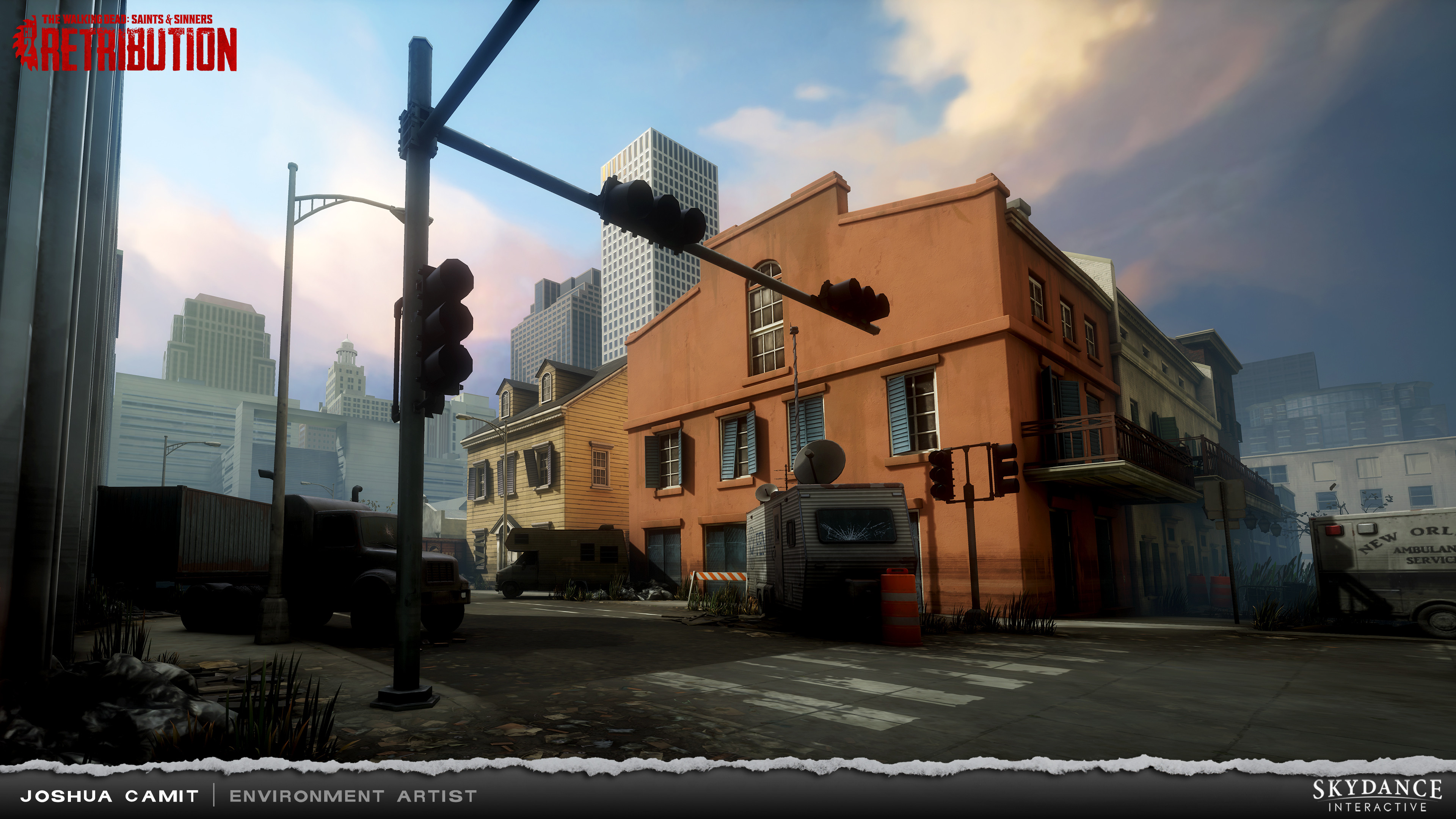 Joshua Camit - TWD: Saints and Sinners - Chapter 2: Retribution - Approach