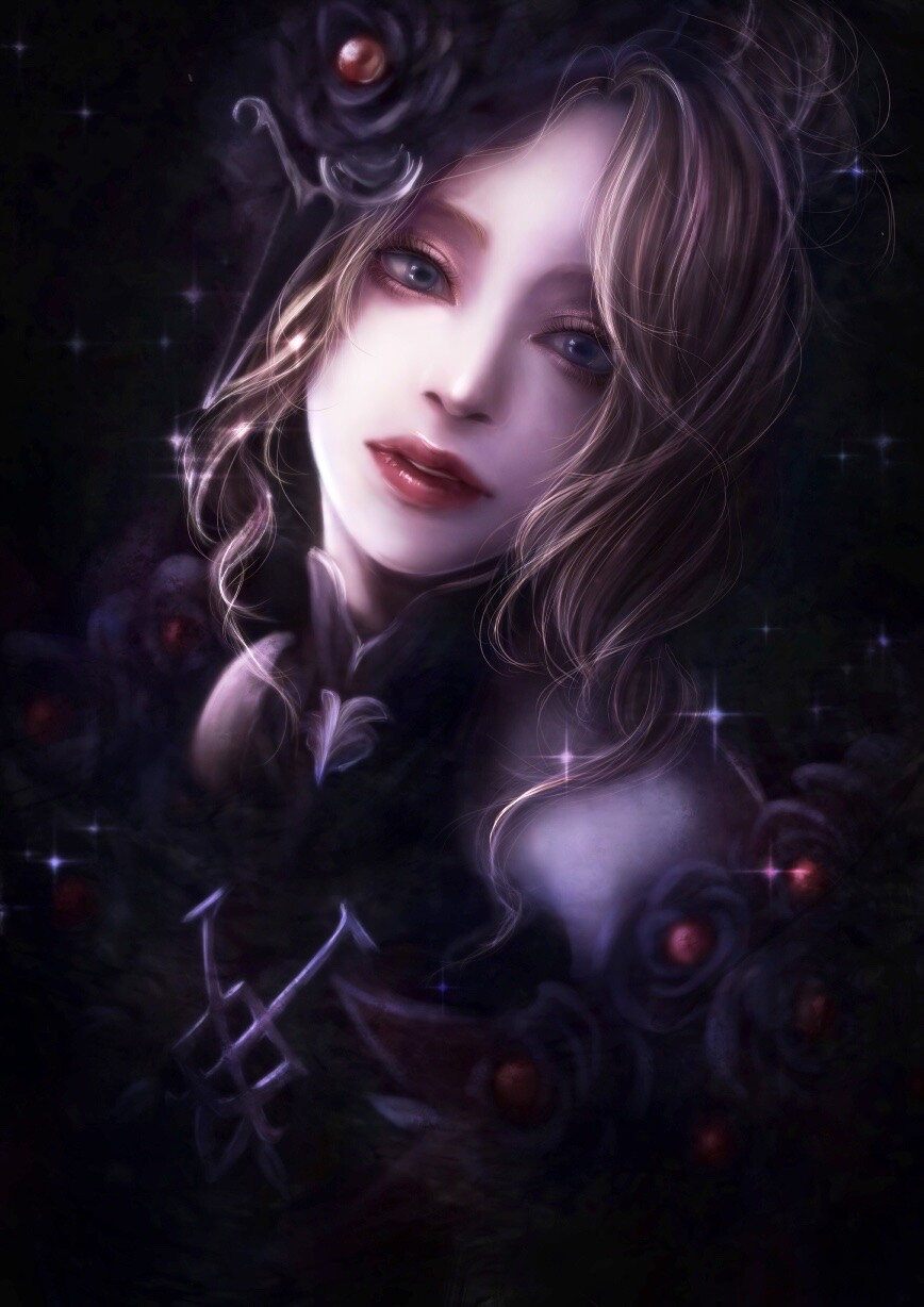 ArtStation - Black Rose