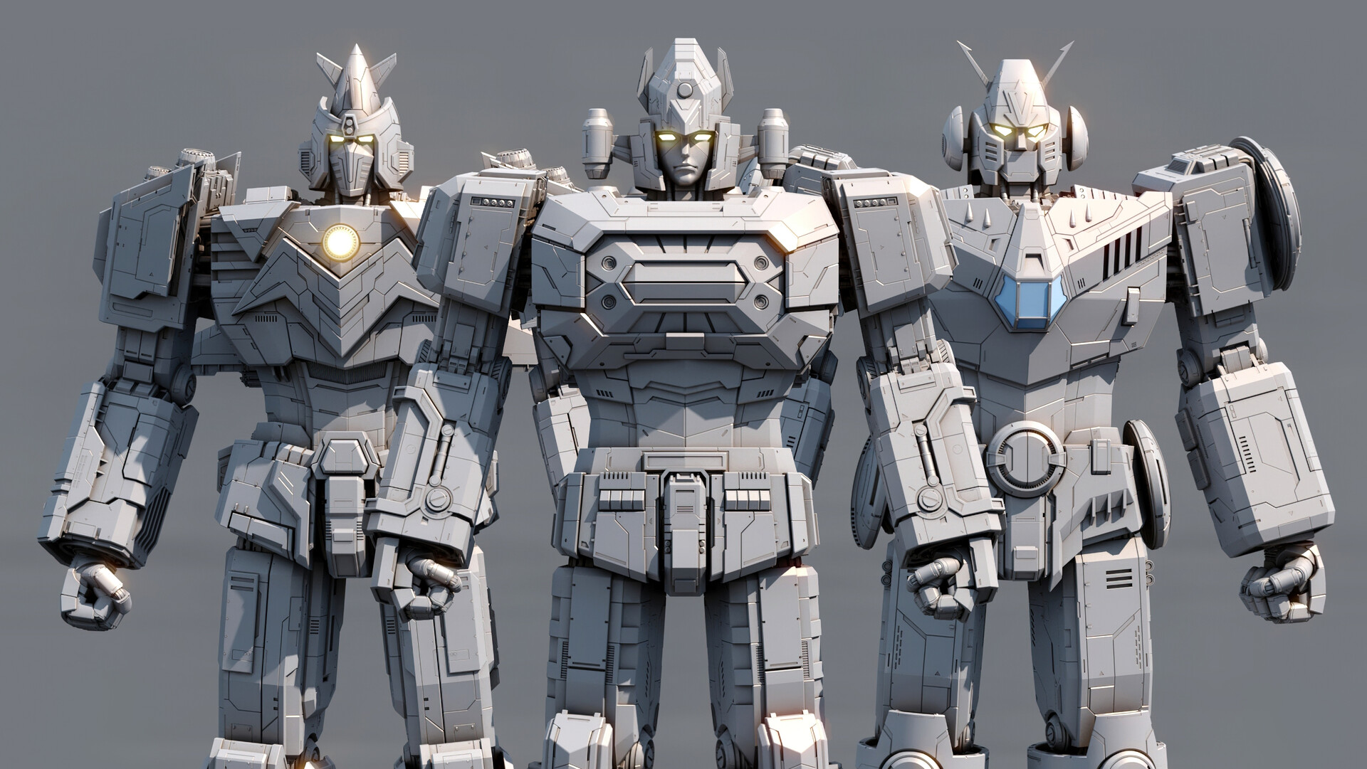 ArtStation - Voltus V / Combattler V / Daimos