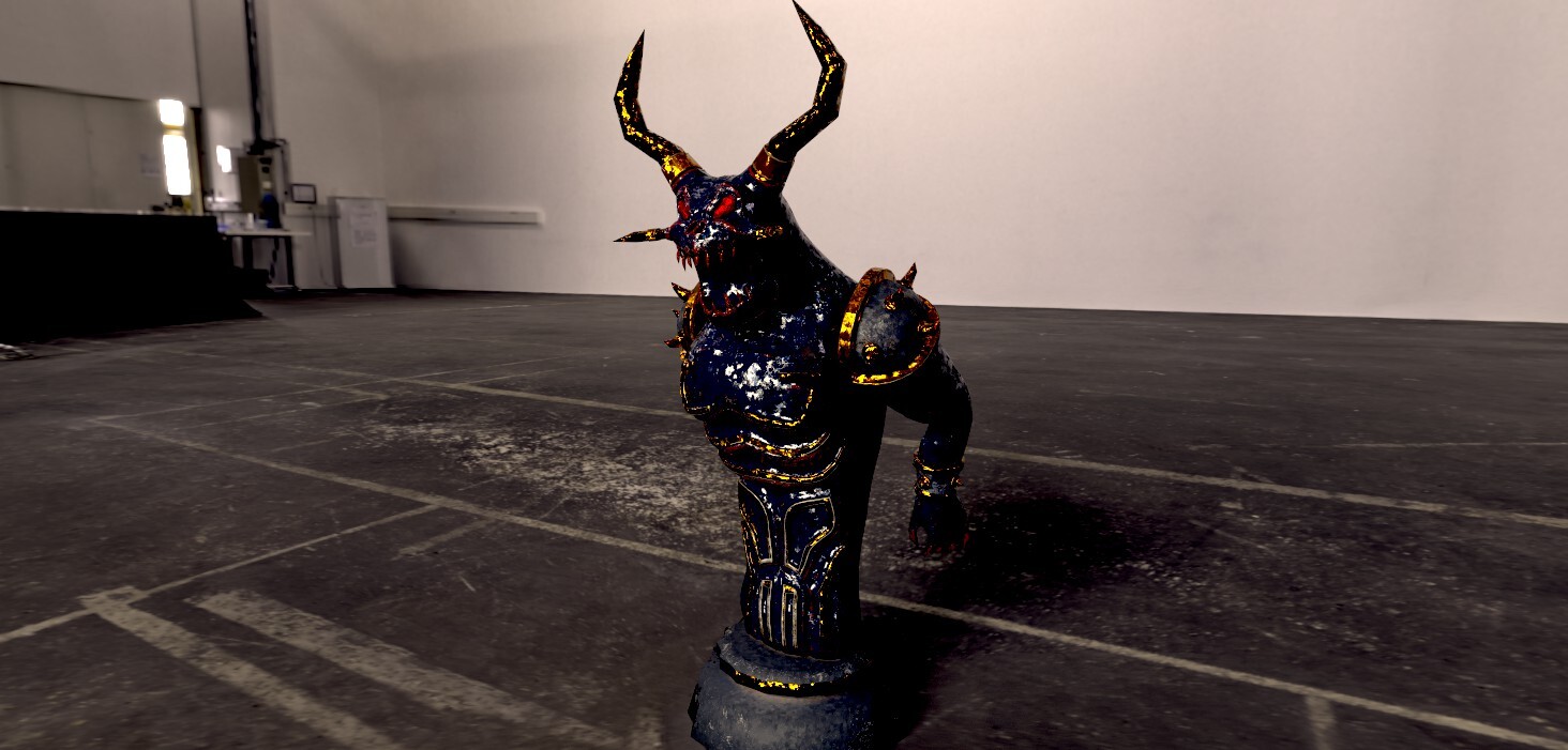 Artorias “the Abysswalker” - Demon statue remake(Overlord)