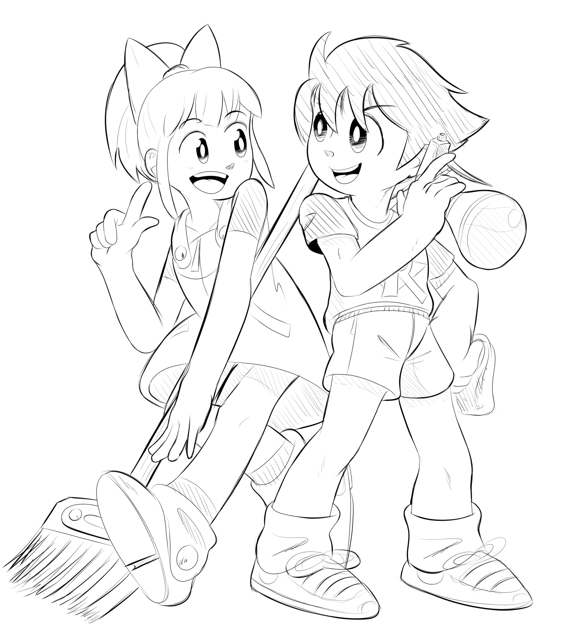 ArtStation - mega man and roll/ darkman