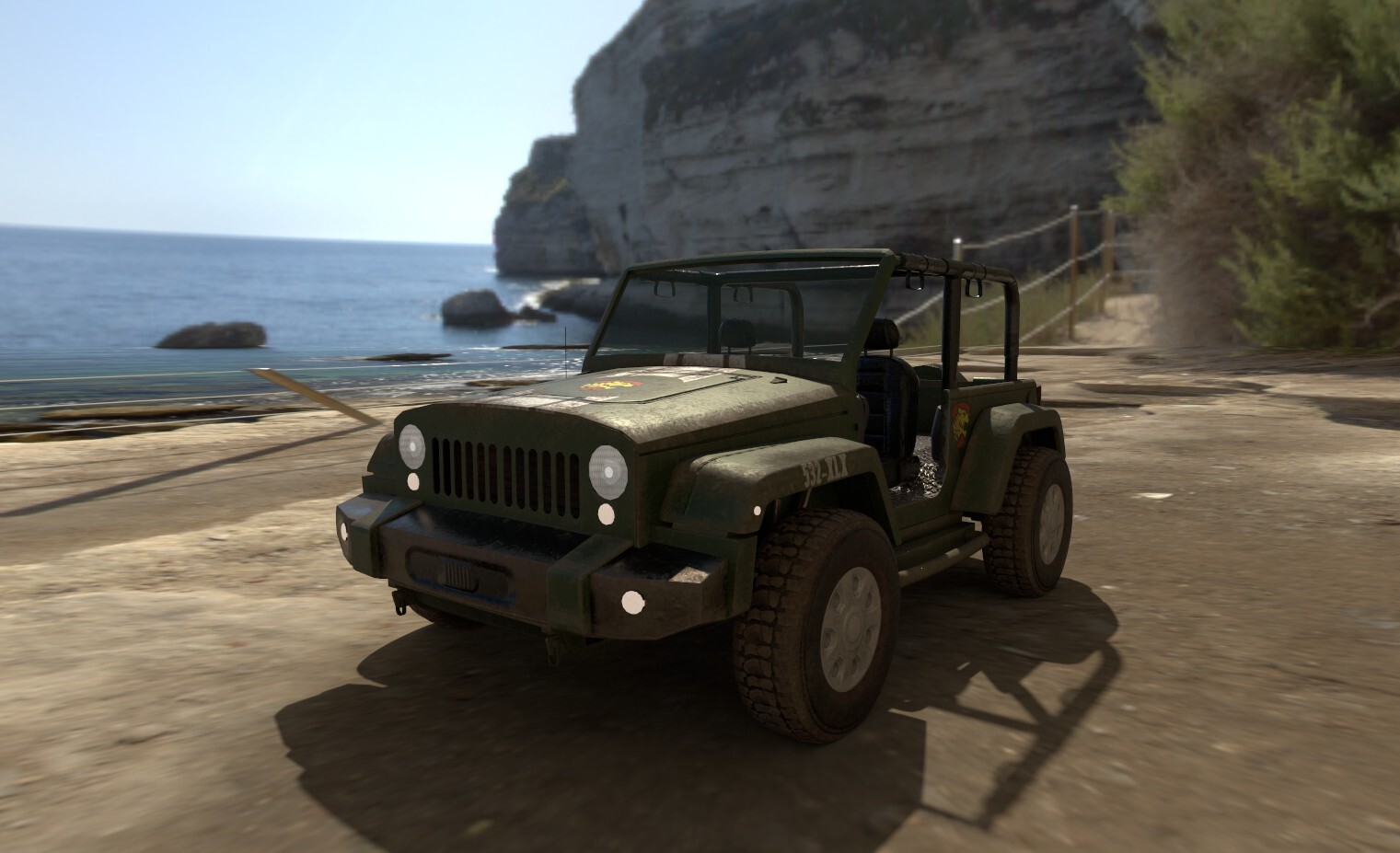 ArtStation - Off-road Jeep For Games