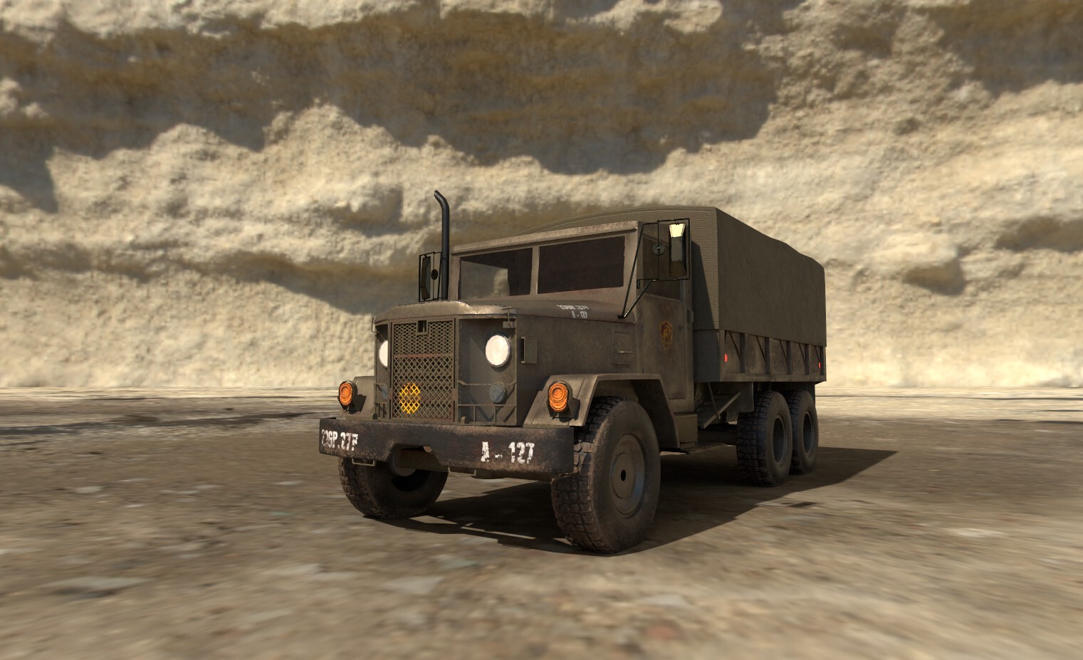 ArtStation - Army Transport Truck