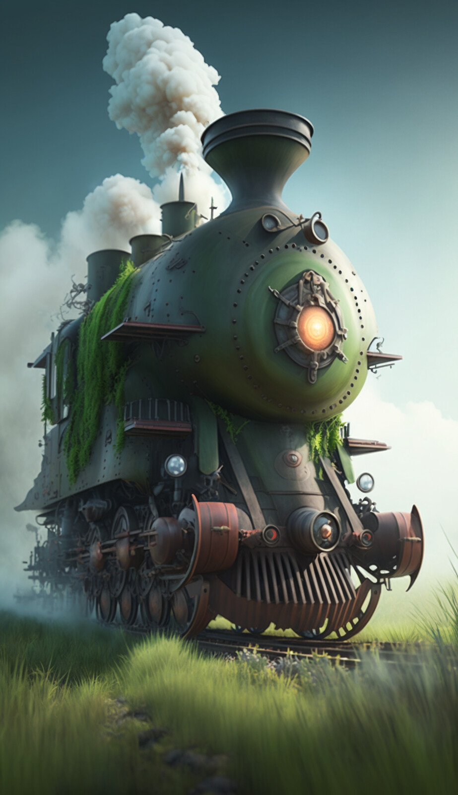 Moogen - Mesmerizing trains created with the help of artificial ...