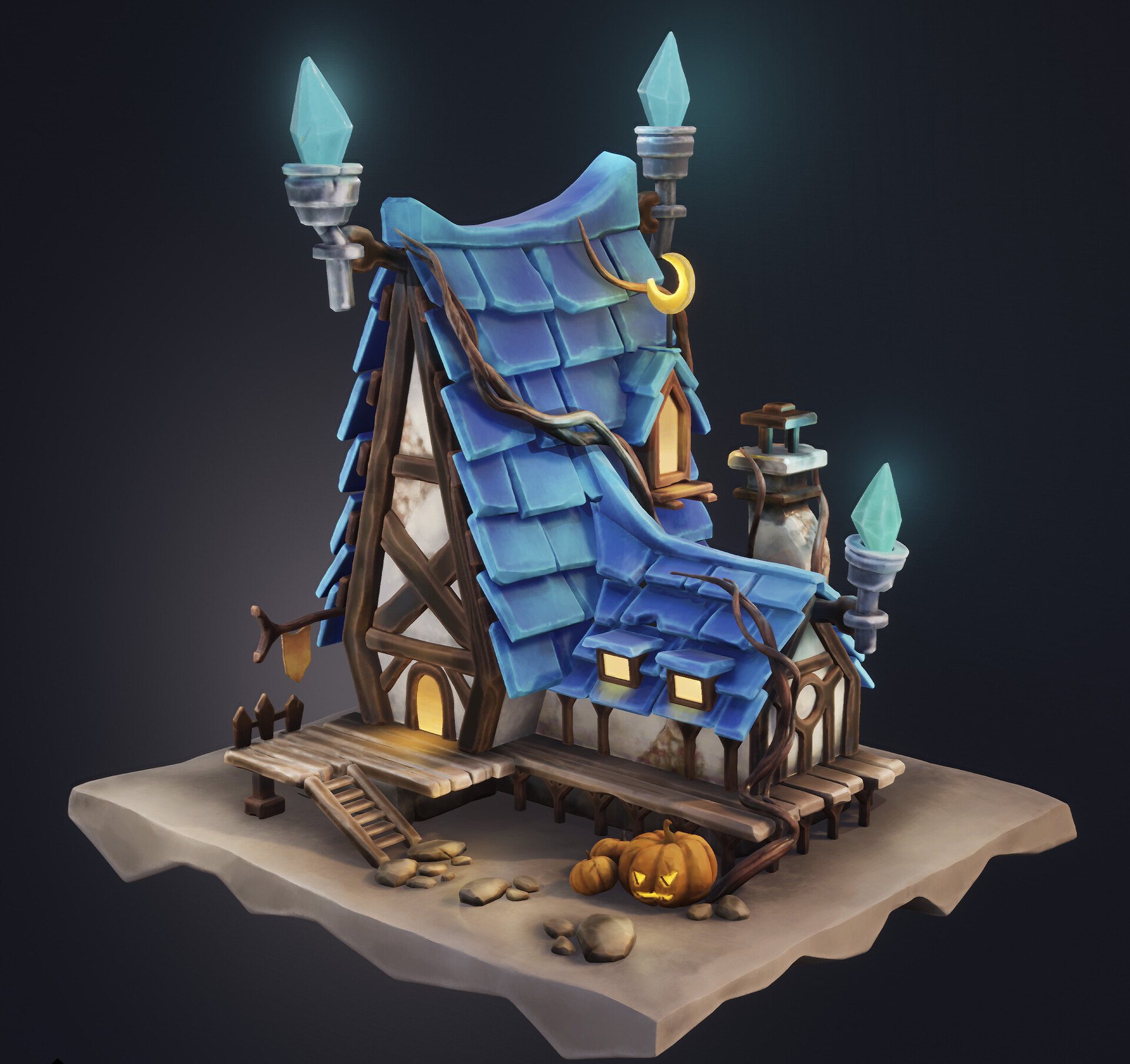 ArtStation - Warlock’s House