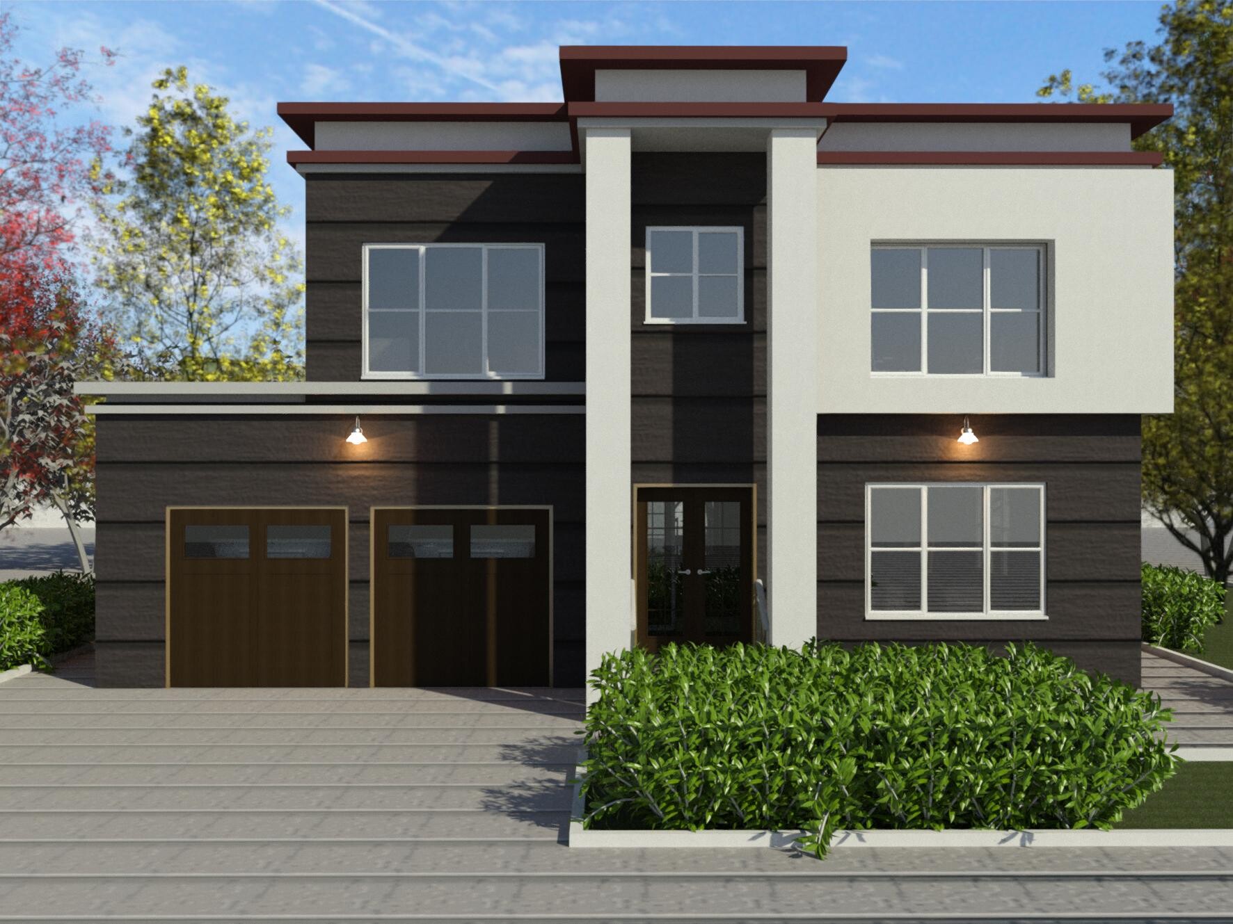 ArtStation - Flat Roofed Render