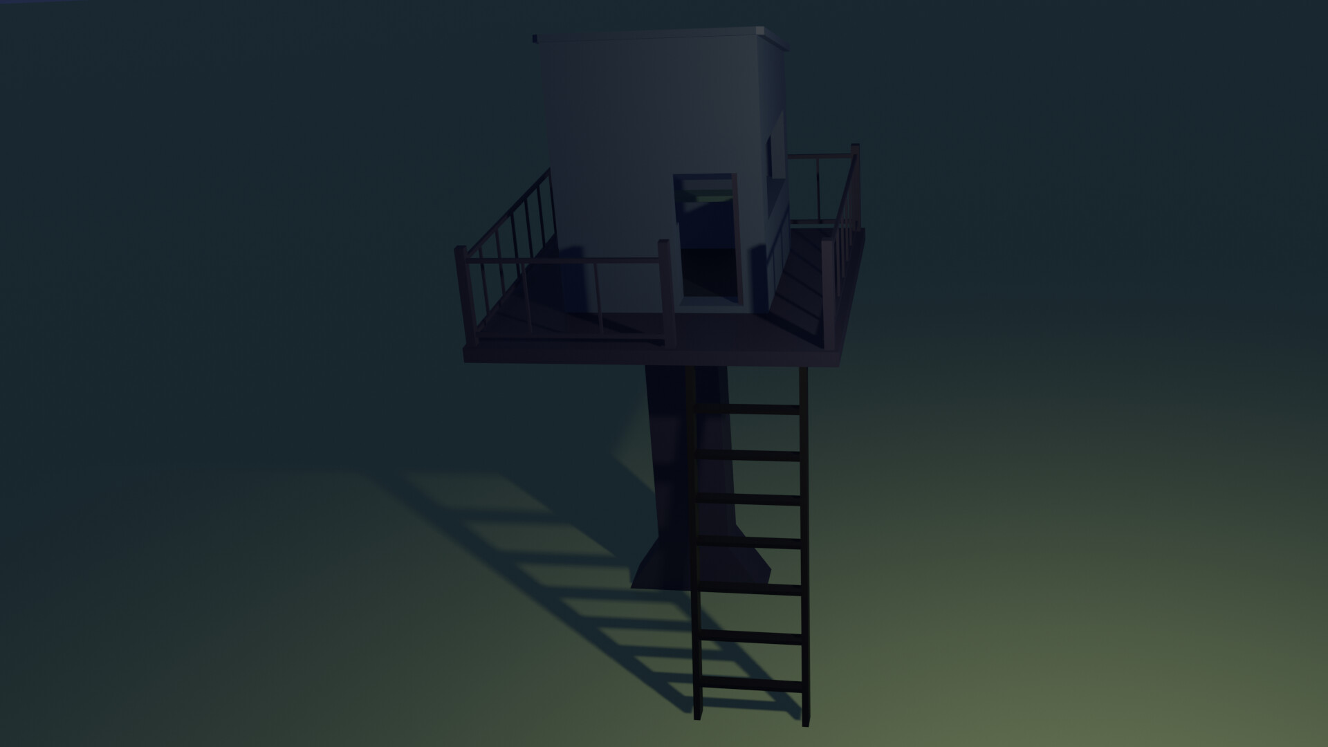 ArtStation - Security cabin