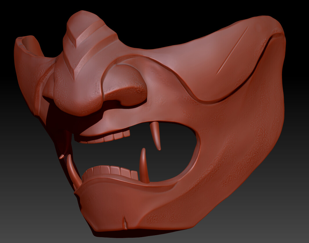 ArtStation - Samurai Mask