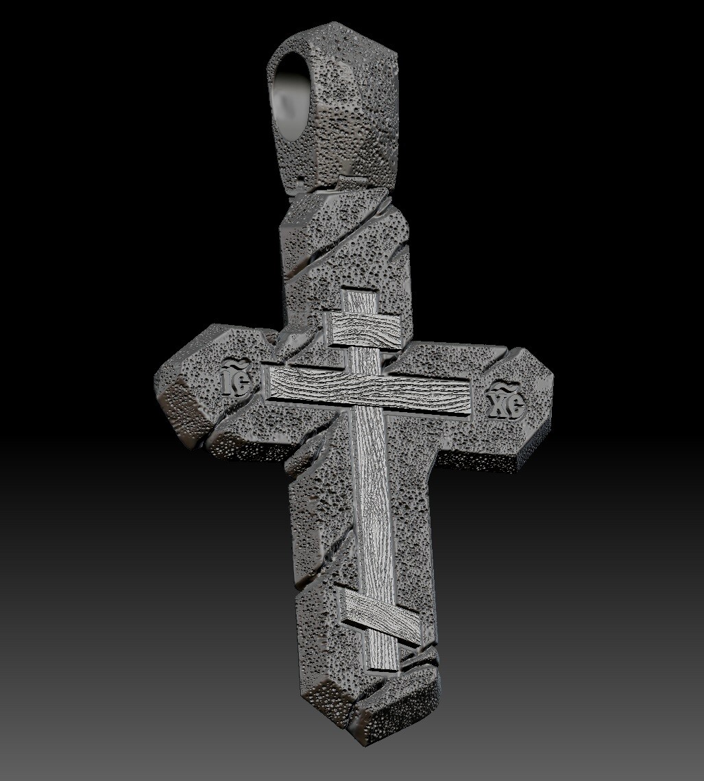 ArtStation - Stone cross