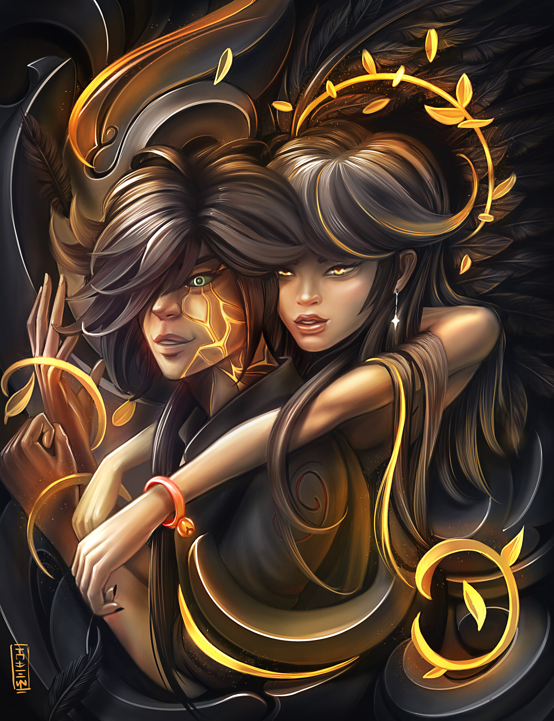 ArtStation - The Black Angel