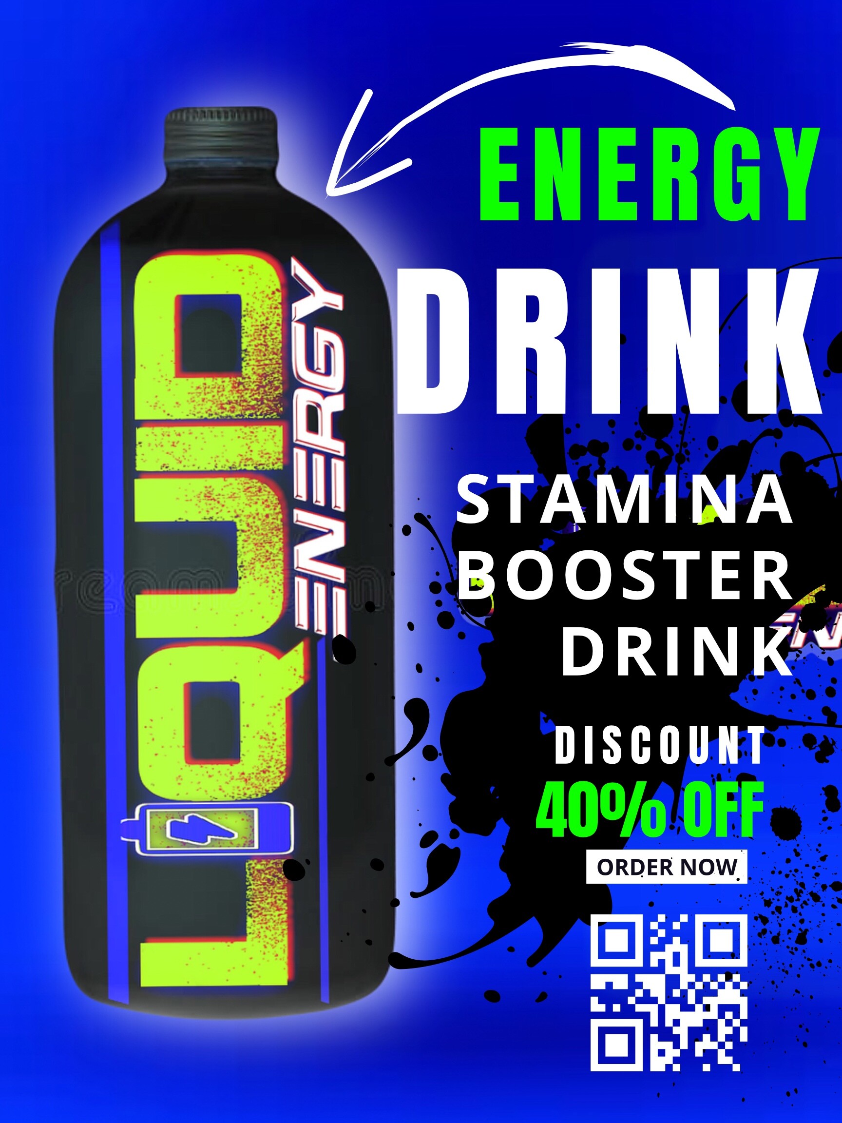 ArtStation - Liquid Energy design Ad