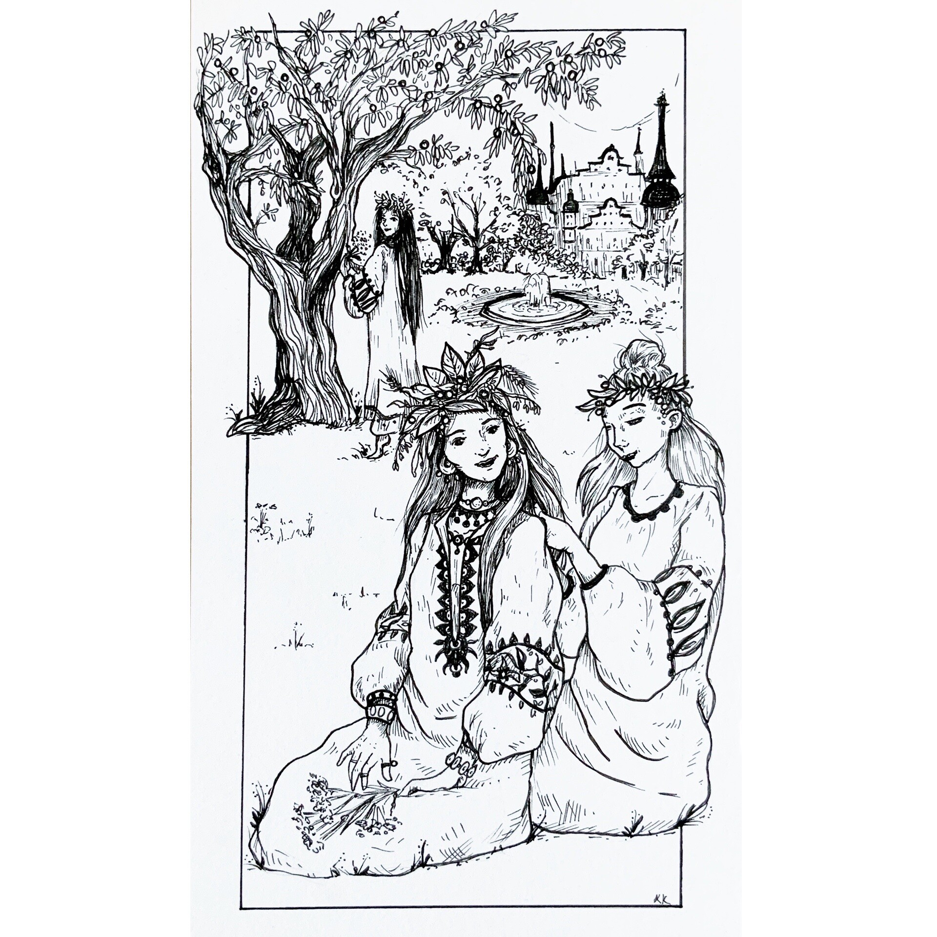 ArtStation - Summer - The Princess