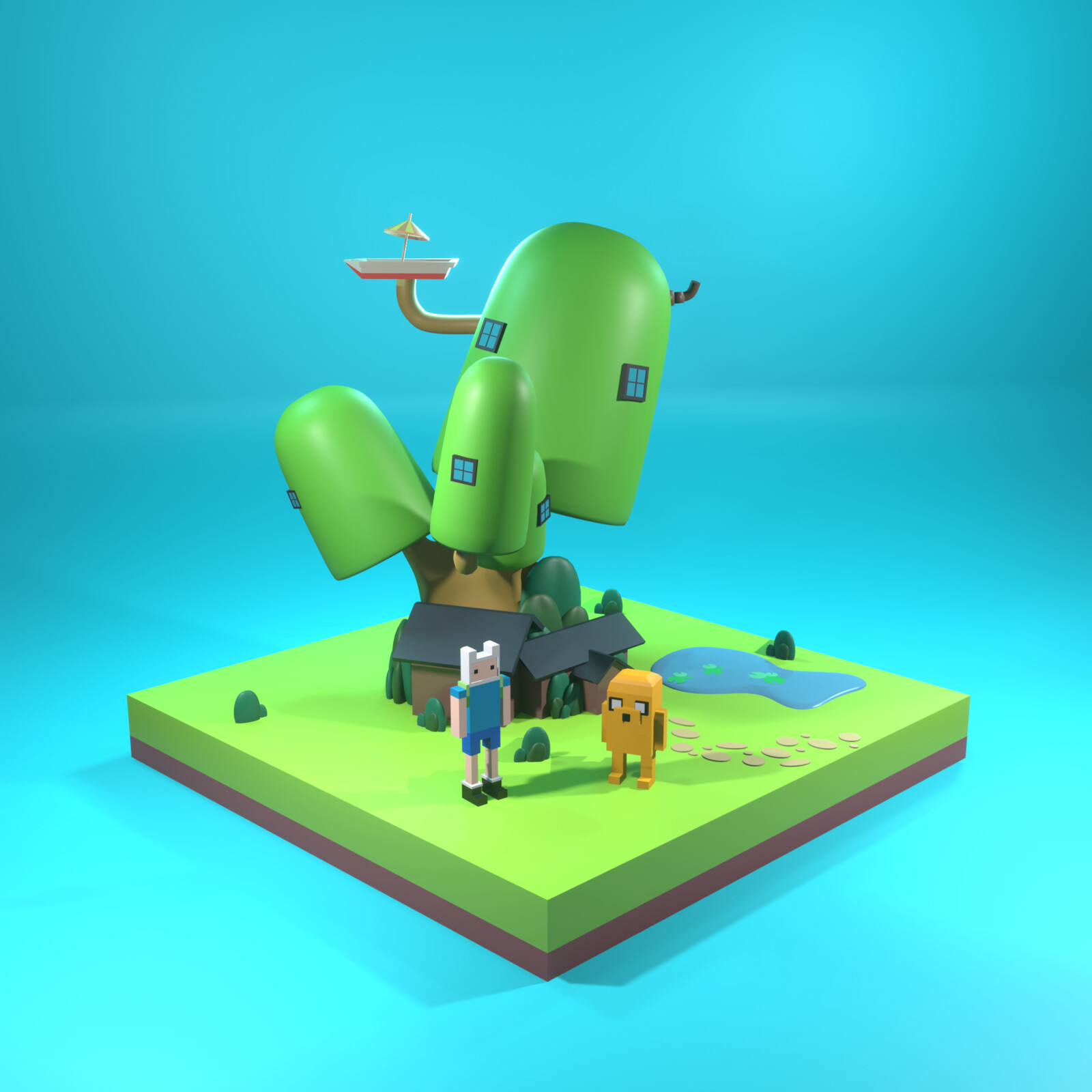 Sigrid Amazona - Adventure Time Miniworld