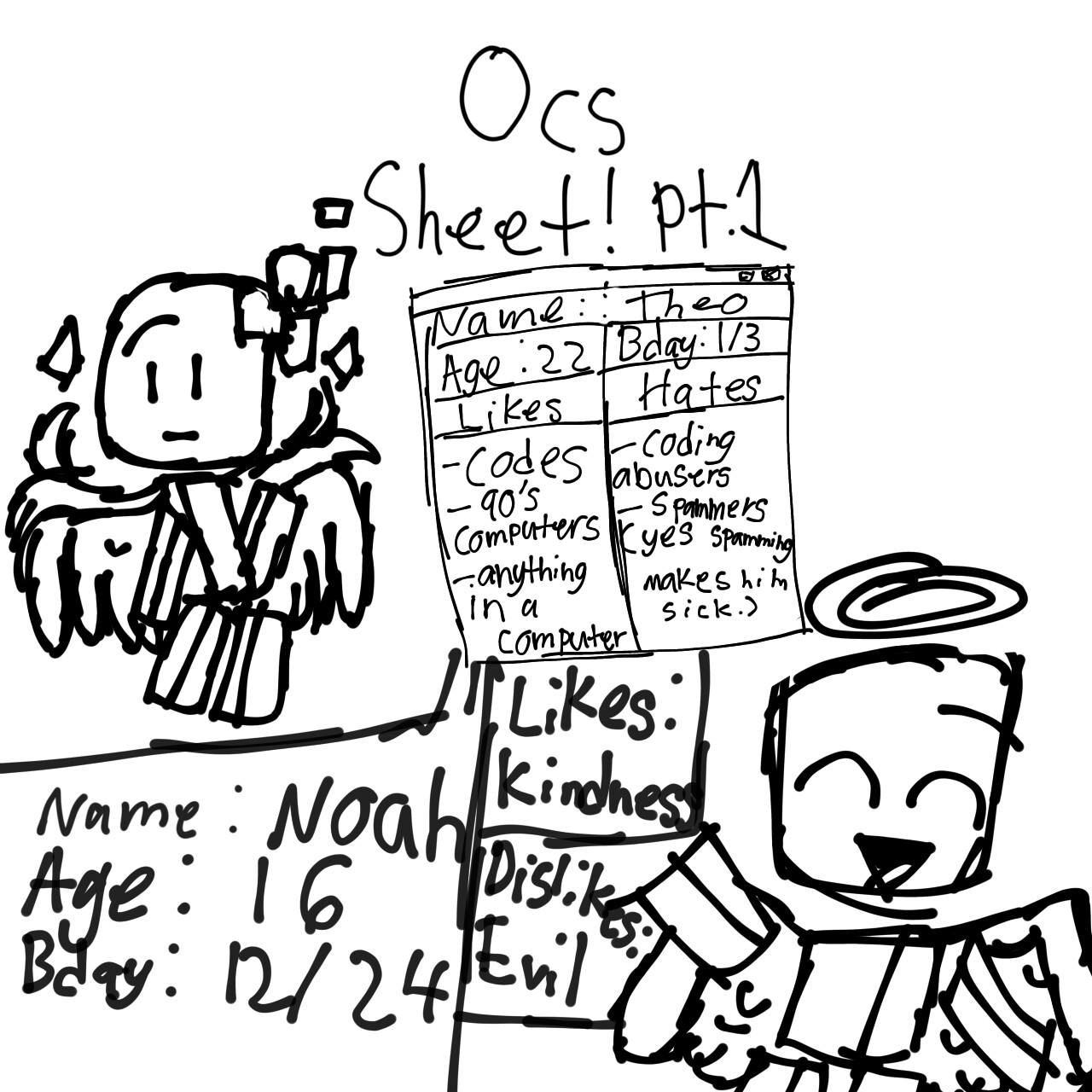 ArtStation - Roblox ocs!