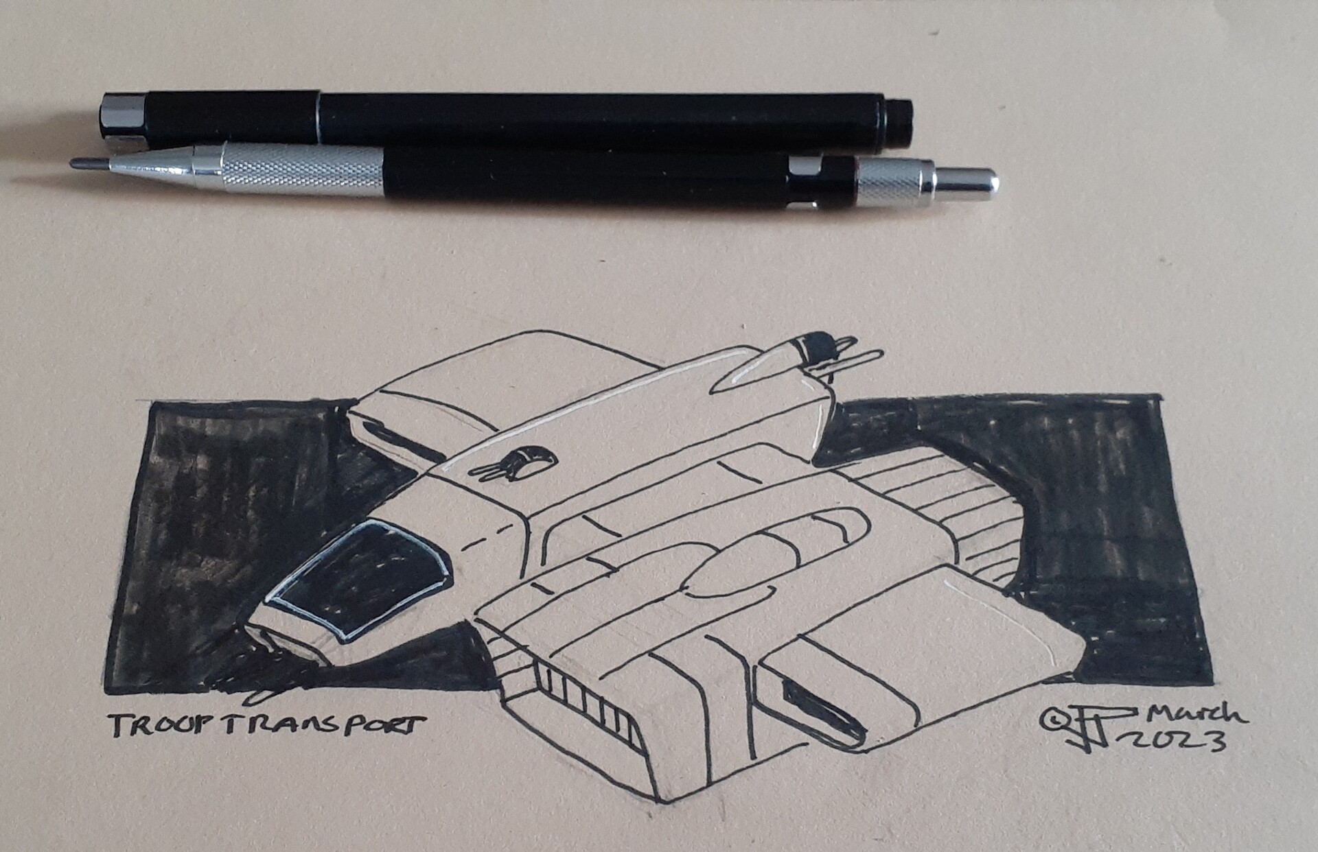 ArtStation - Troop Transport