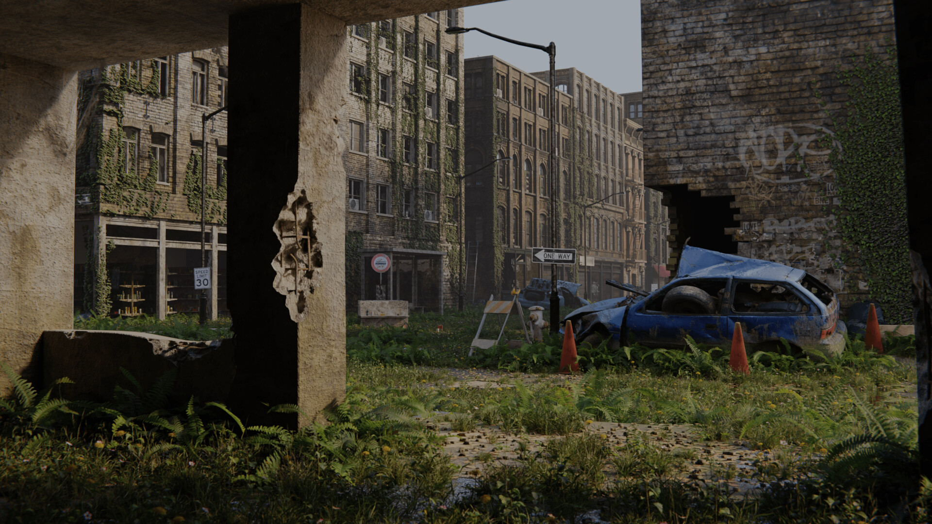 ArtStation - Apocalyptic city