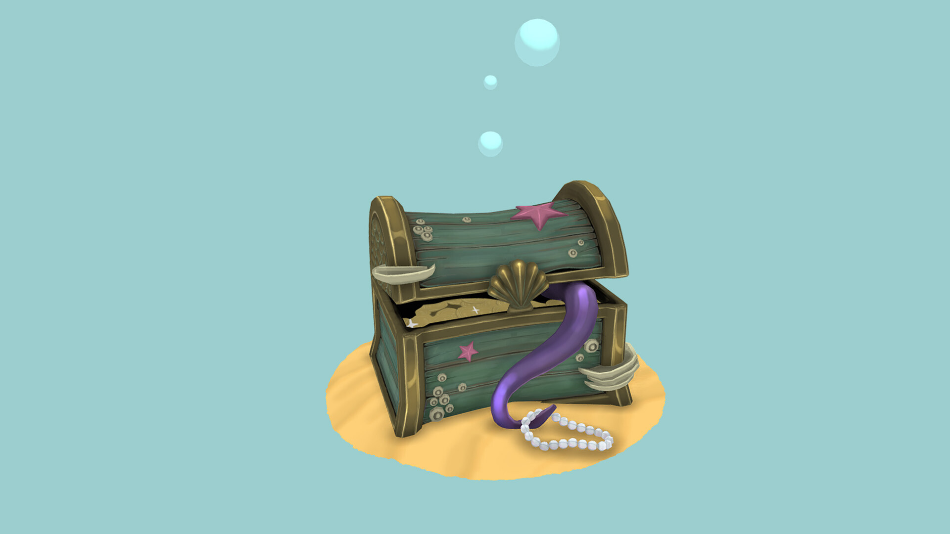 ArtStation - Mermaid Chest
