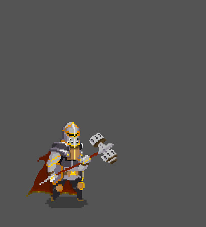 ArtStation - Pixel Art - Medieval Knight
