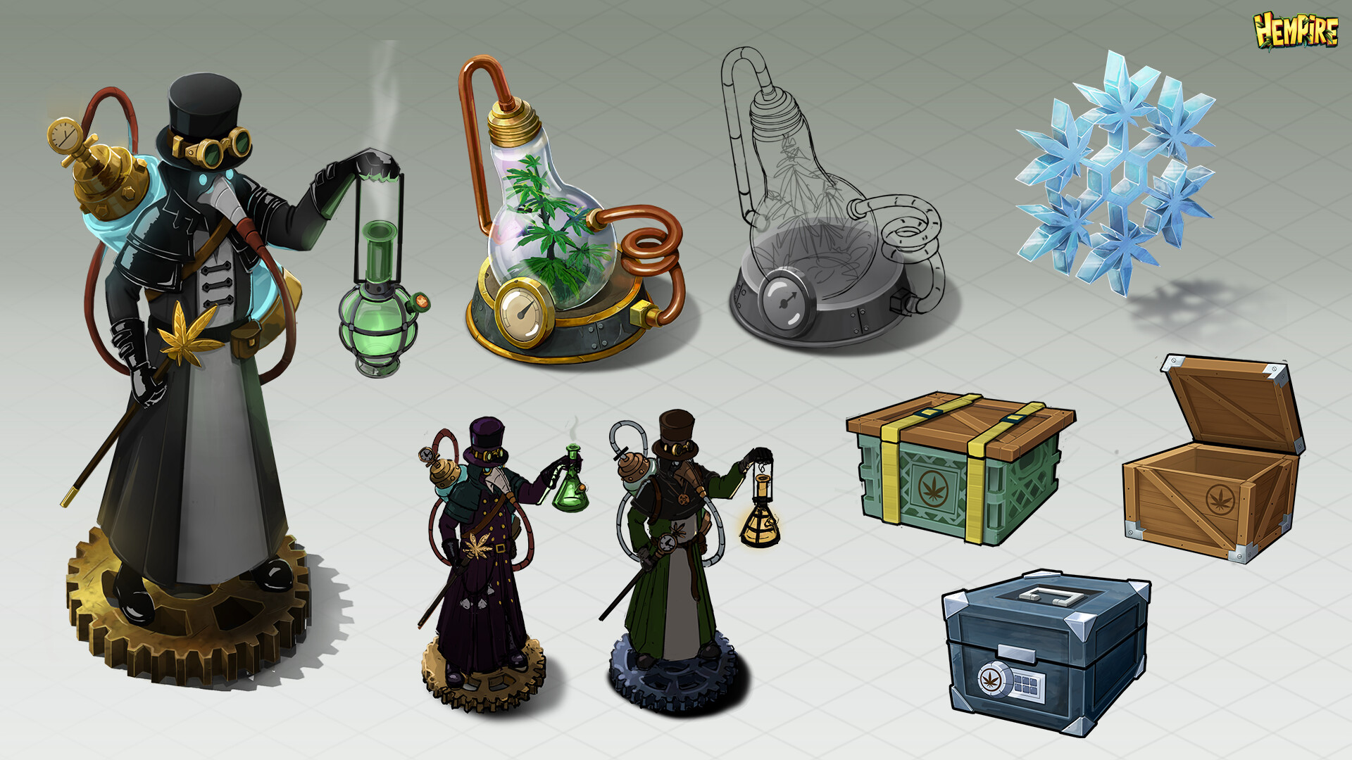 ArtStation - Hempire game assets