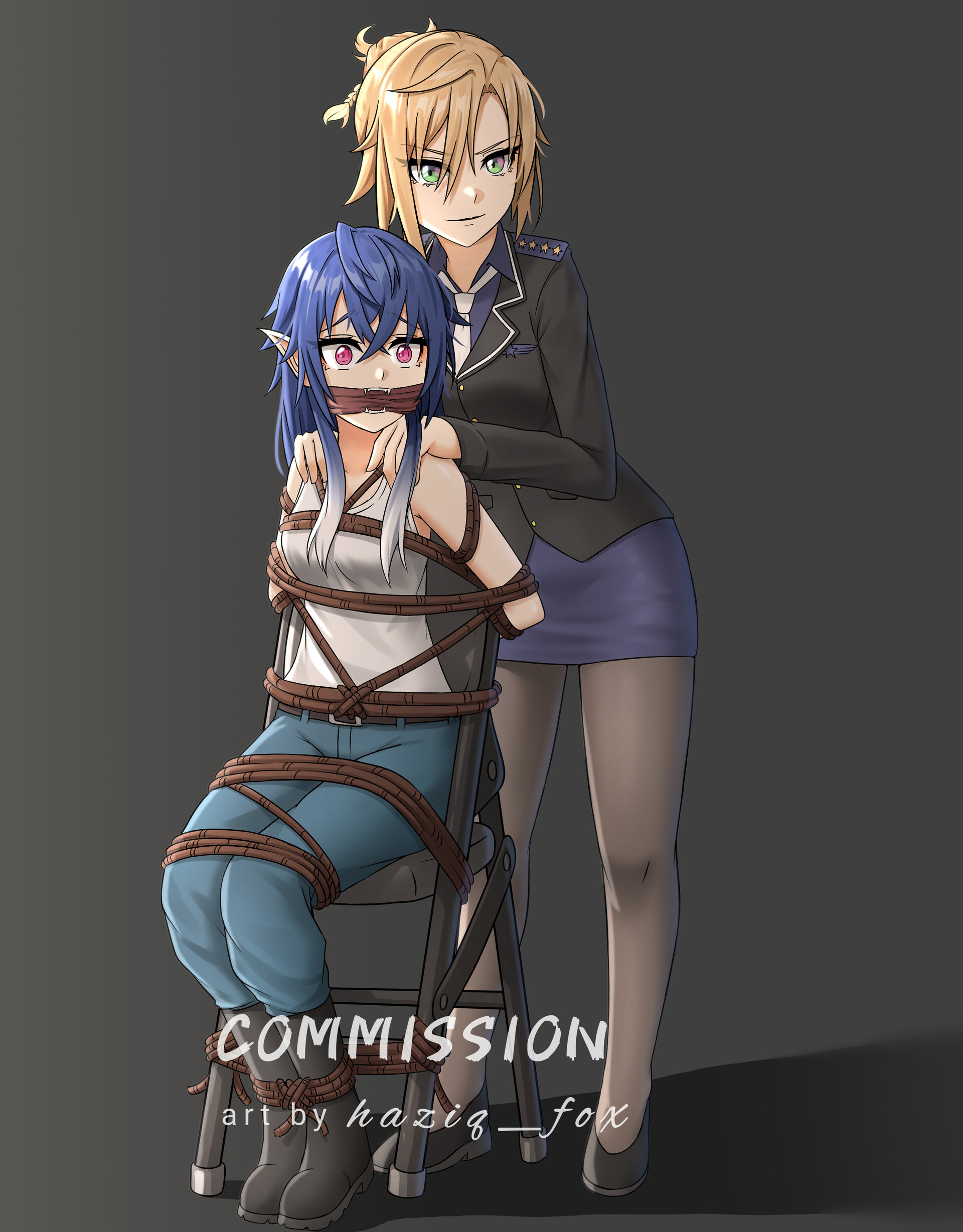 ArtStation - [COMMISSION] - Irina and Lyudmiya