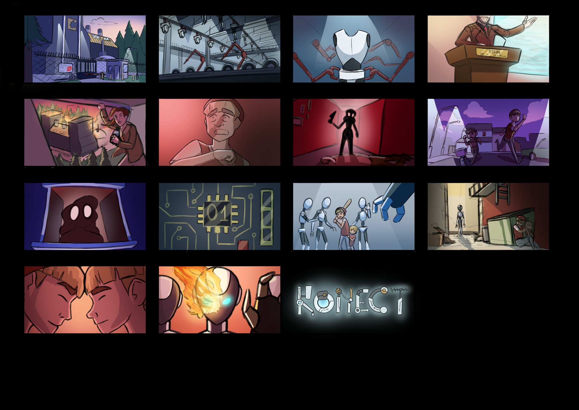 ArtStation - Diskonect project color script