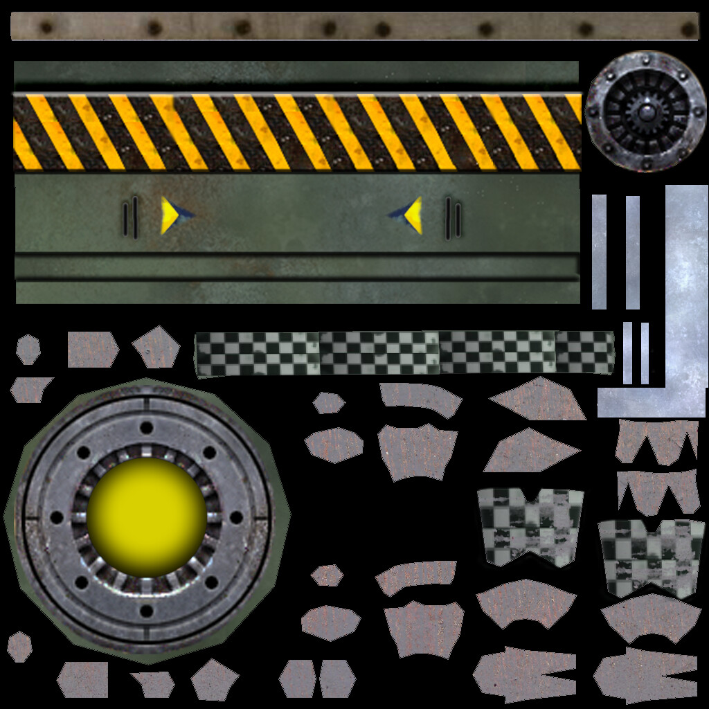 ArtStation - Small Robot Texture