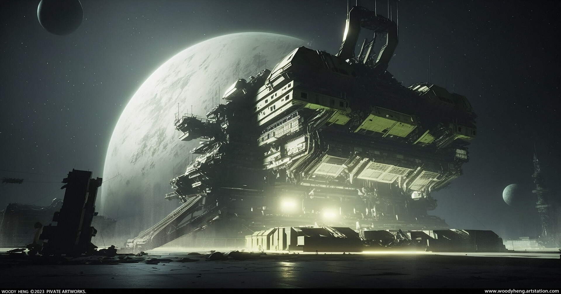 ArtStation - Space base