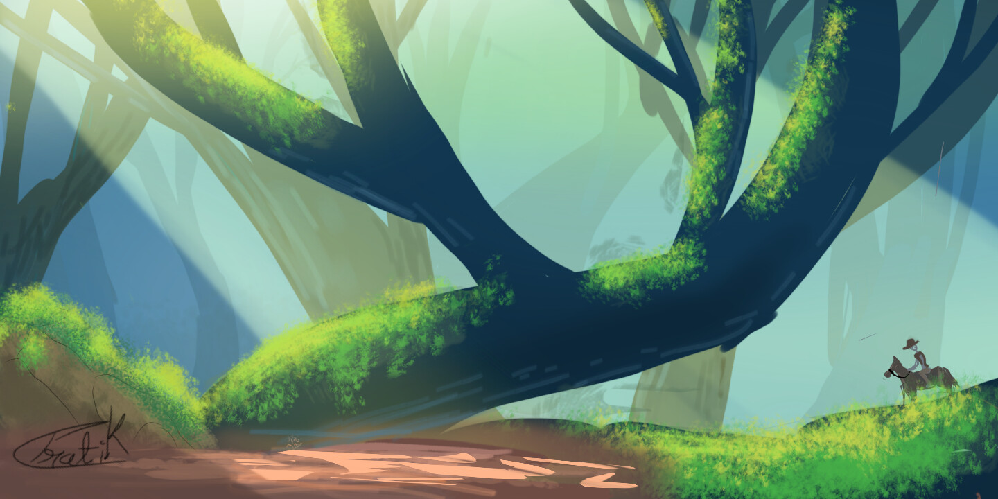 ArtStation - finding way