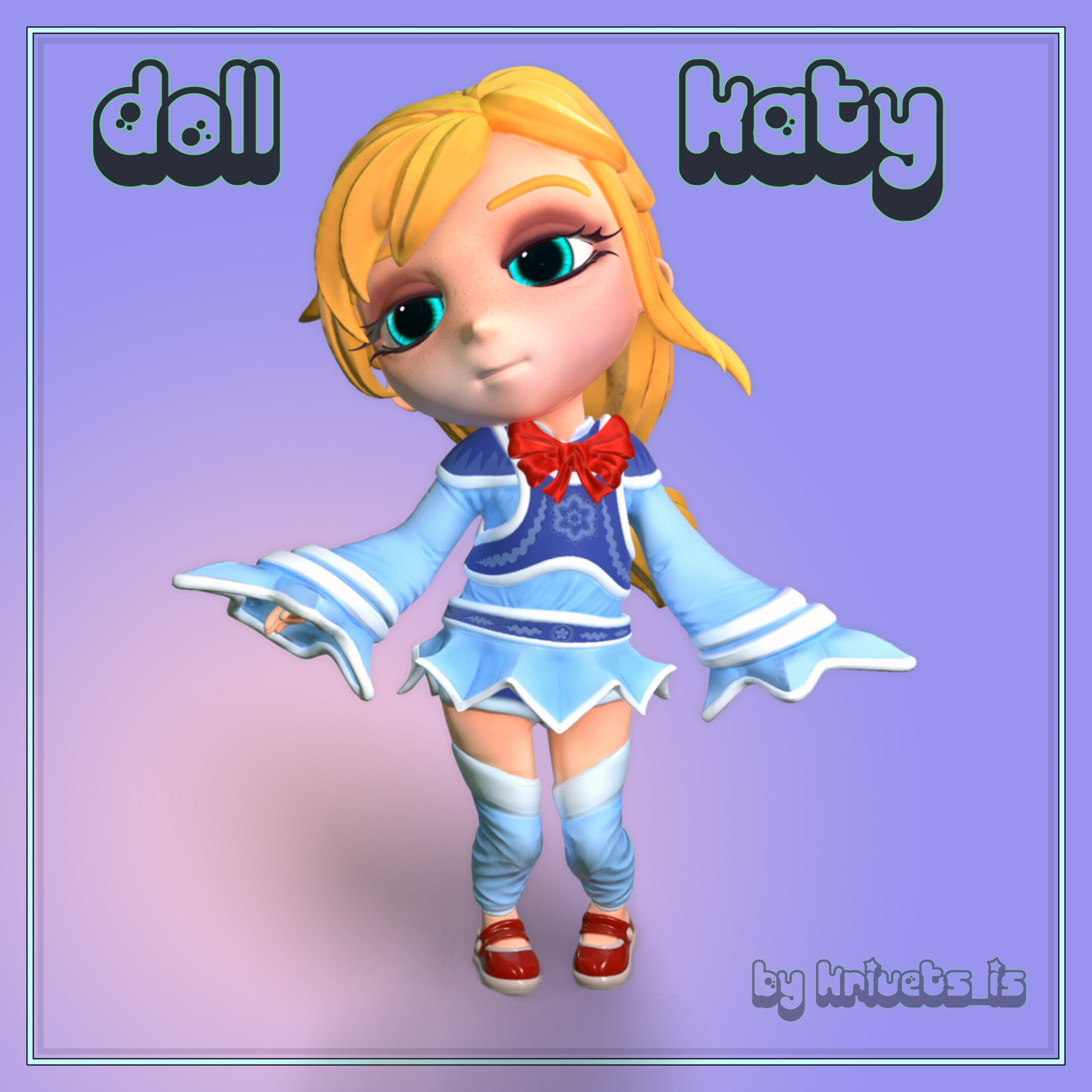 ArtStation - Katy doll