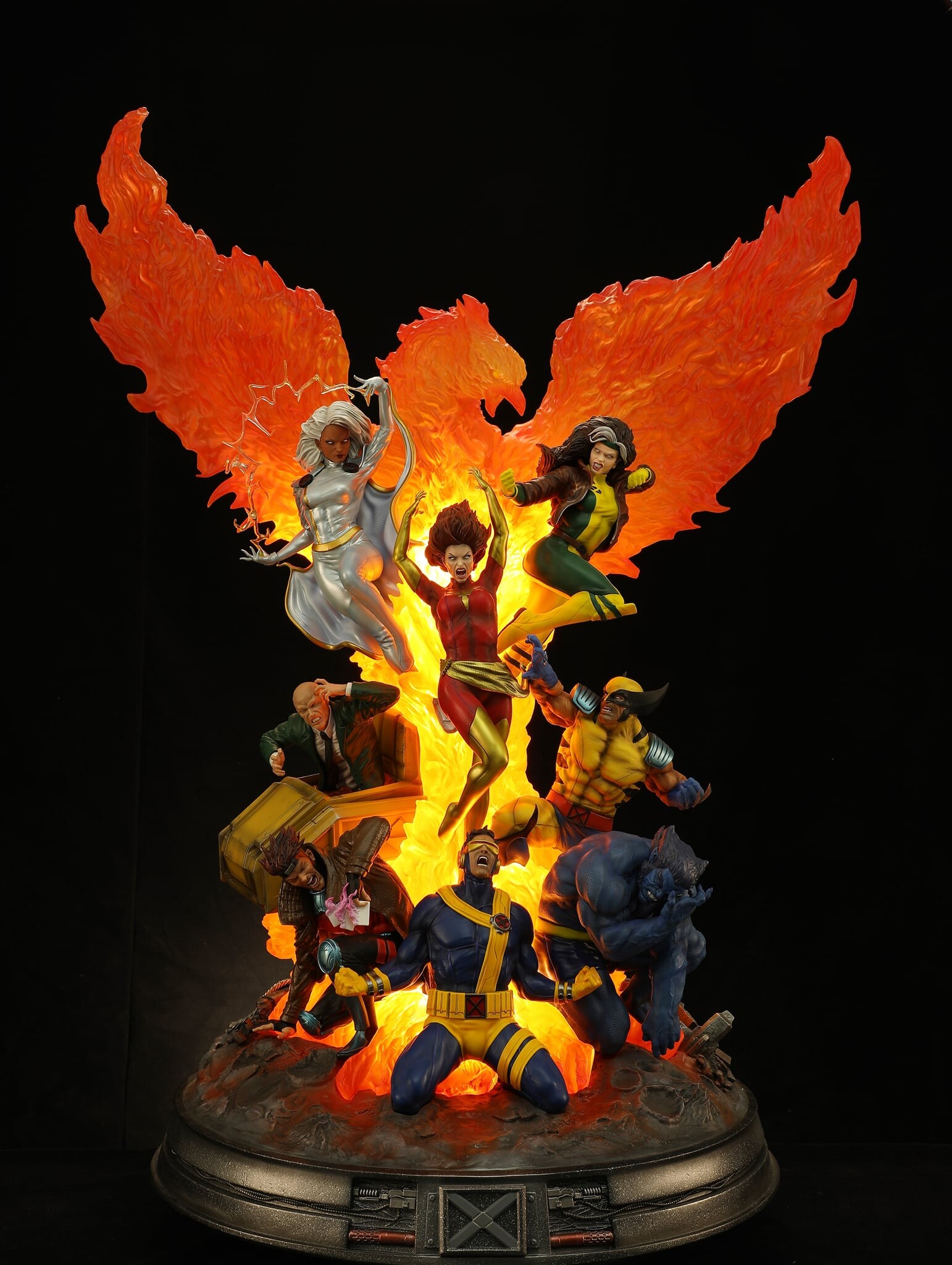 ArtStation - Dark Phoenix Rising Diorama